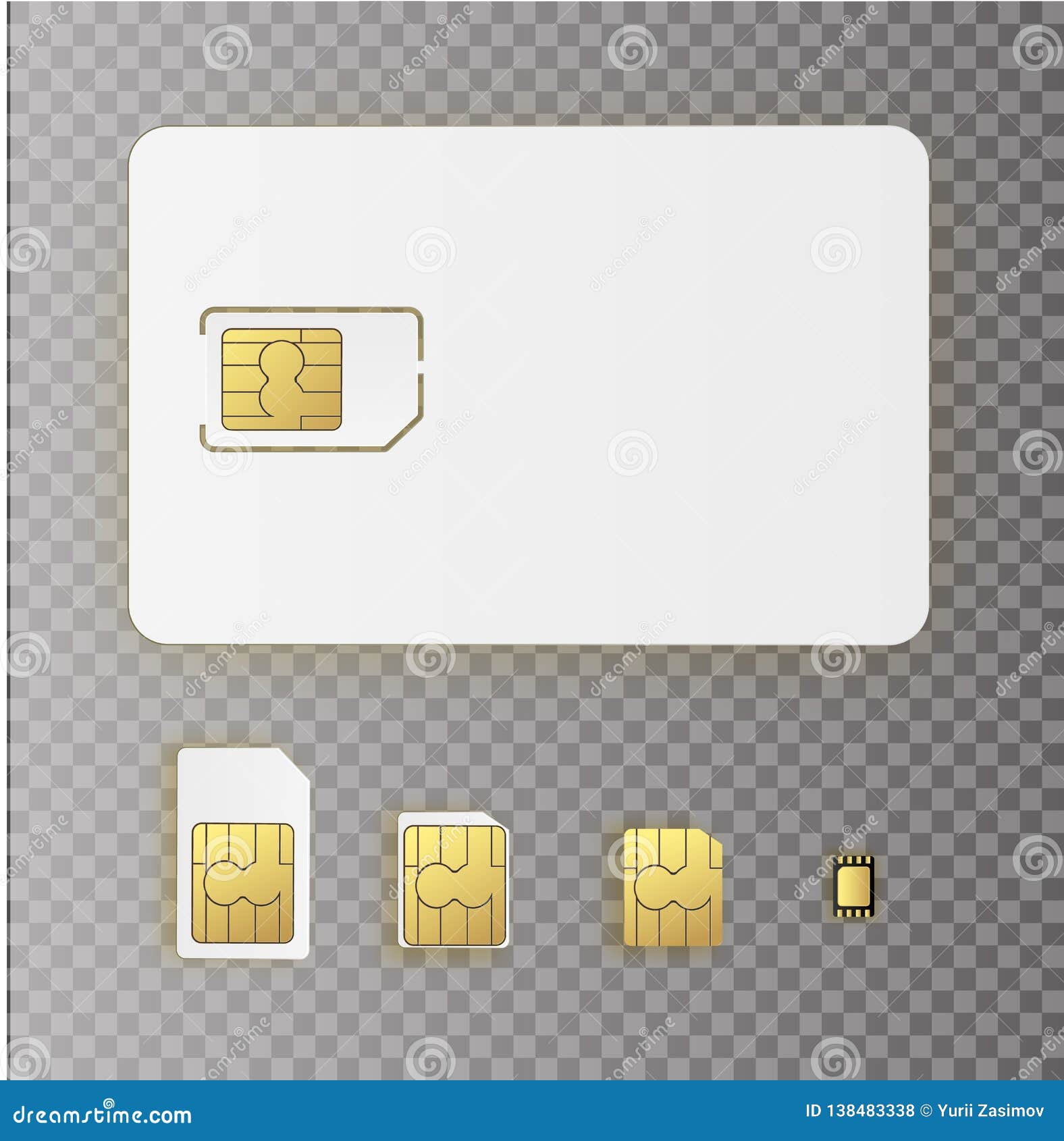 ESIM Embedded SIM Card Icon Symbol Concept. New Chip Mobile Cellular ...