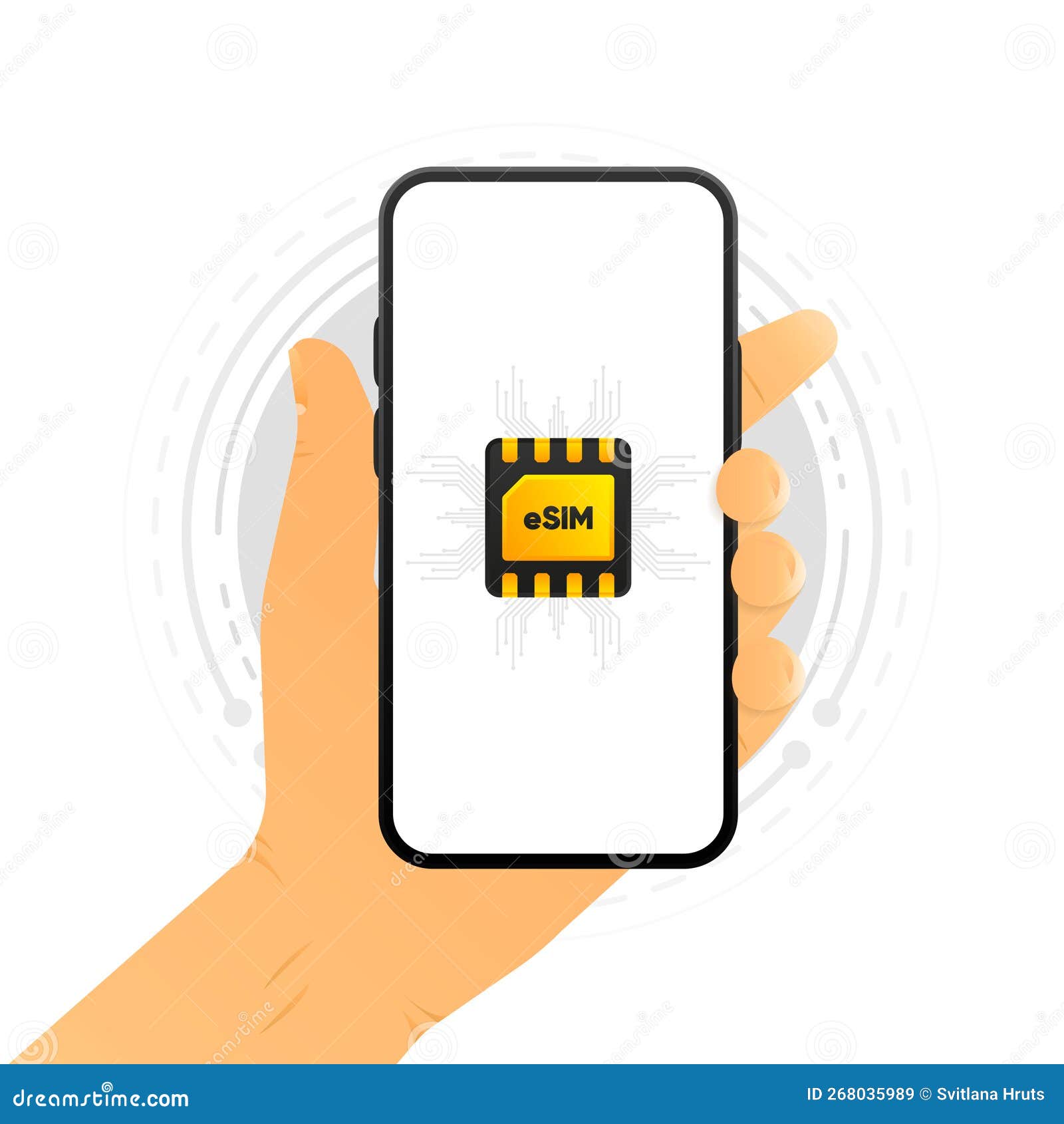 ESIM Modern Chip. Mobile Device with a Chip ESIM. Embedded Virtual SIM ... ESIM Modern Chip. Mobile Device with a Chip ESIM. Embedded Virtual SIM ...
