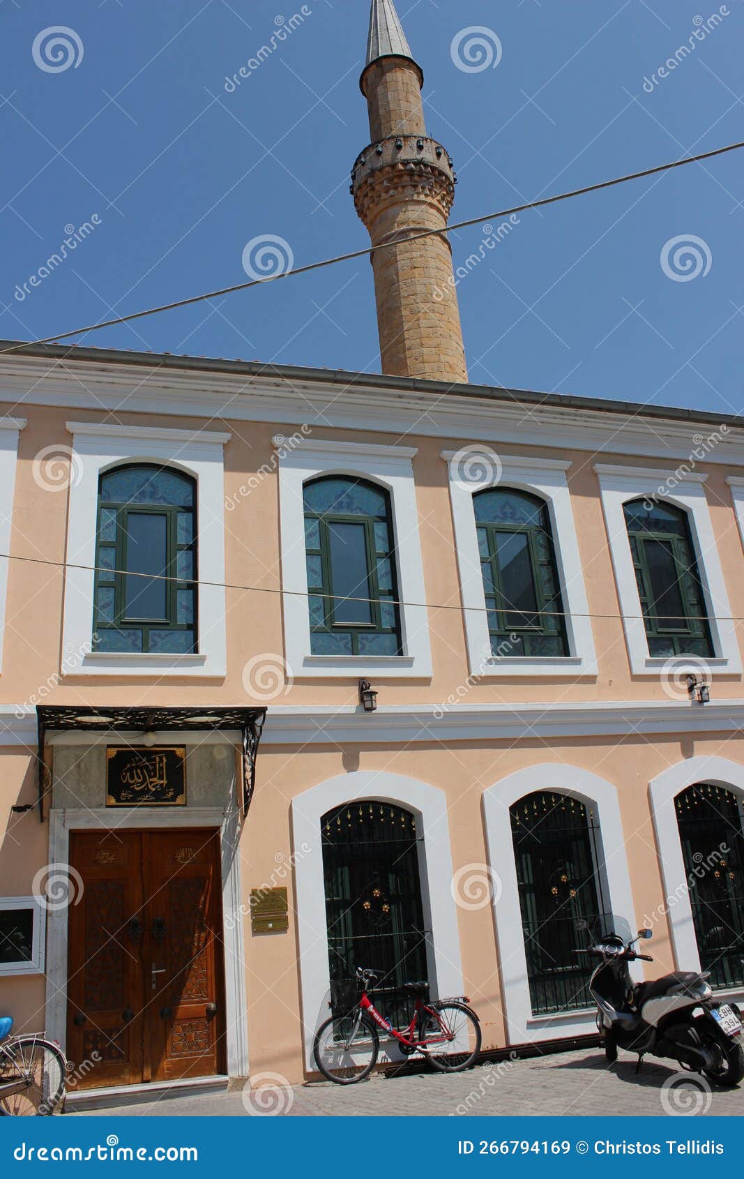 The Eski Mosque in Komotini, Evros Thraki Editorial Stock Image - Image ...