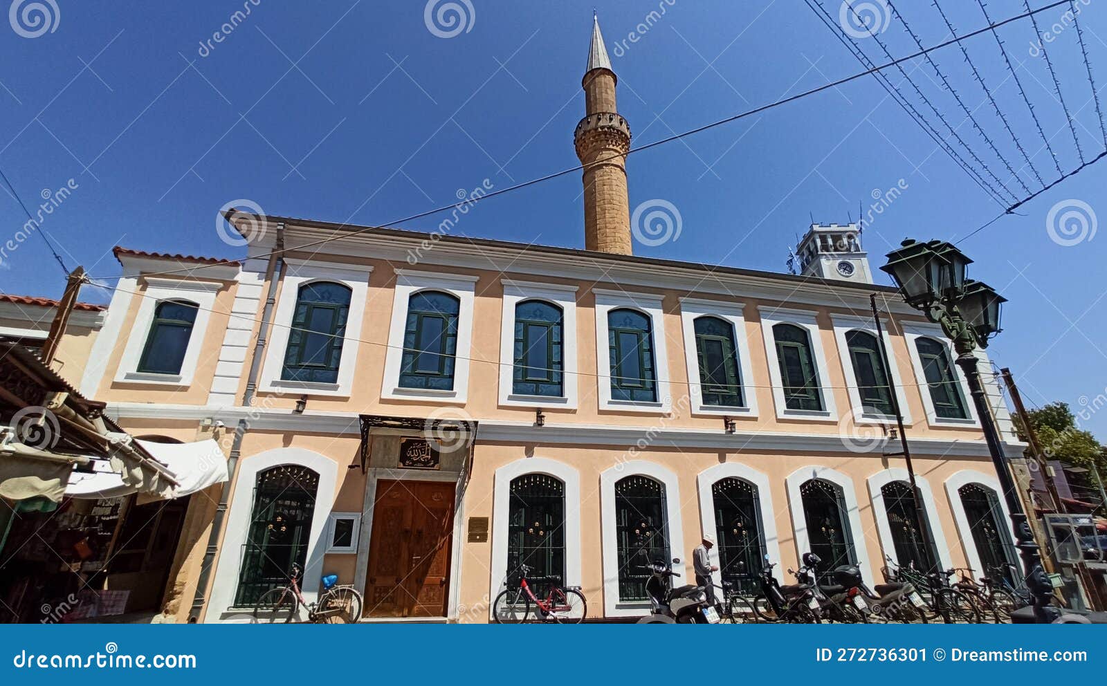 The Eski Mosque in Komotini, Evros Thraki Stock Image - Image of ...