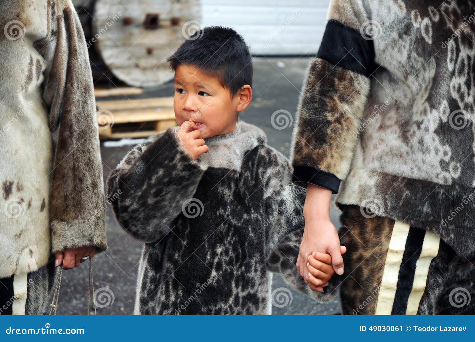 Eskimo child editorial photo. Image of outdoor, cute - 49030061