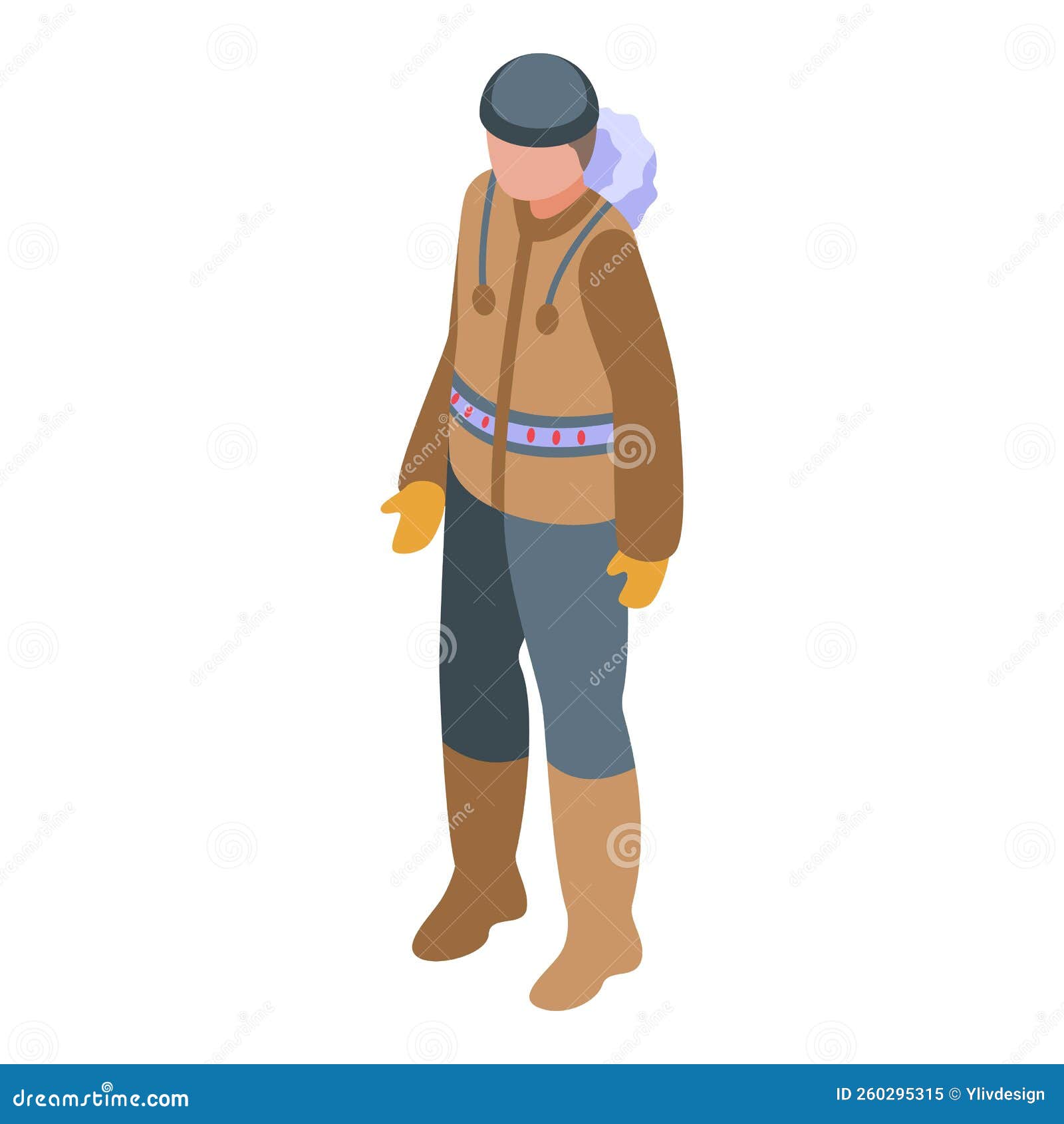 Eskimo Icon Vector Isolated On White Background, Eskimo Sign , Snowy ...