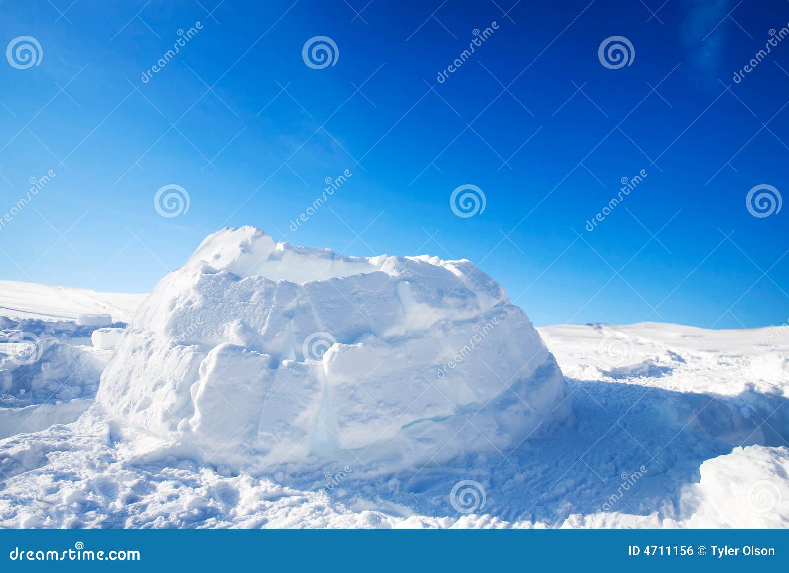 Eskimo Igloo stock photo. Image of detail, building, shelter - 4711156
