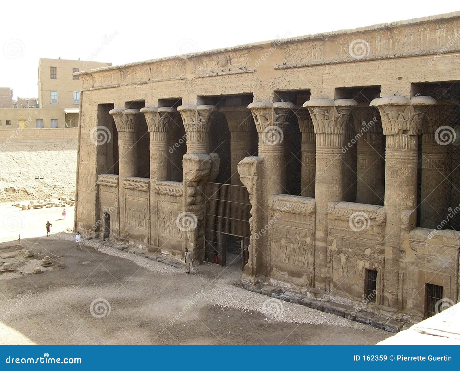 Esna Temple stock image. Image of symbol, relief, life - 162359