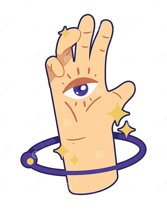 Esoteric hand illustration stock illustration. Illustration of design ...