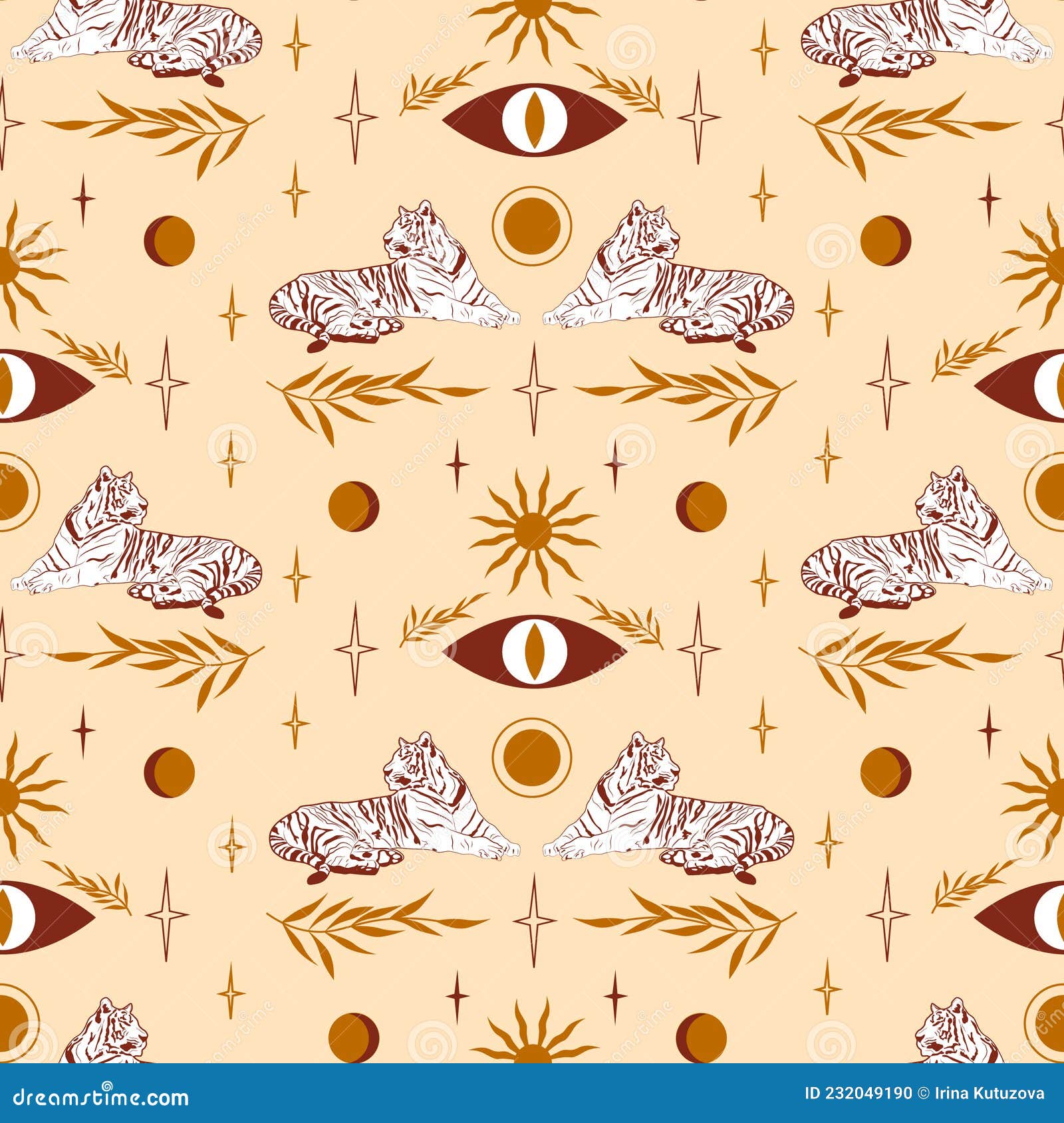 Esoteric Pattern Seamless Texture Alchemy, Astrology Symbols And Signs ...