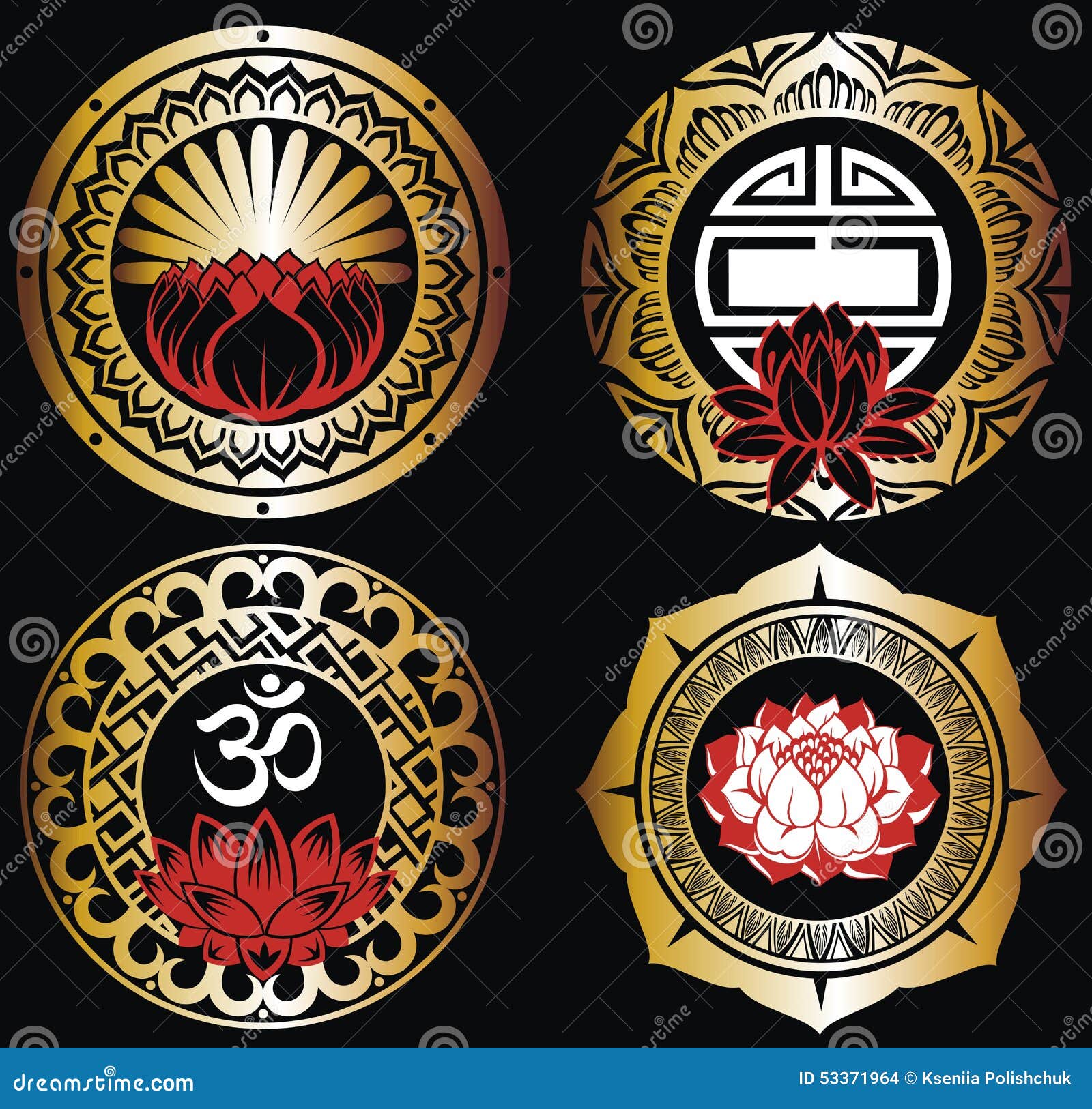 Esoteric symbols stock vector. Illustration of motif - 53371964