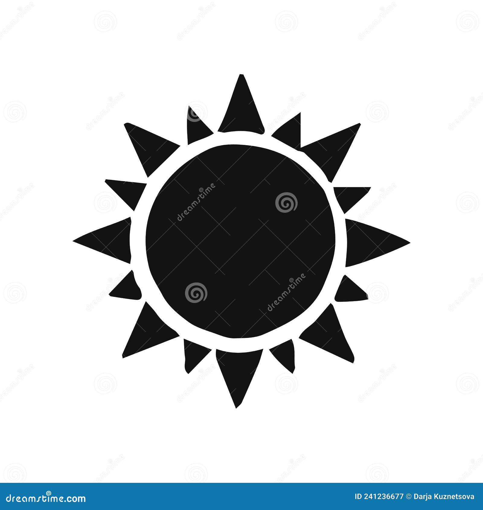 Esoteric Symbols Sun. Alchemy Mystical Magic Elements for Prints ...