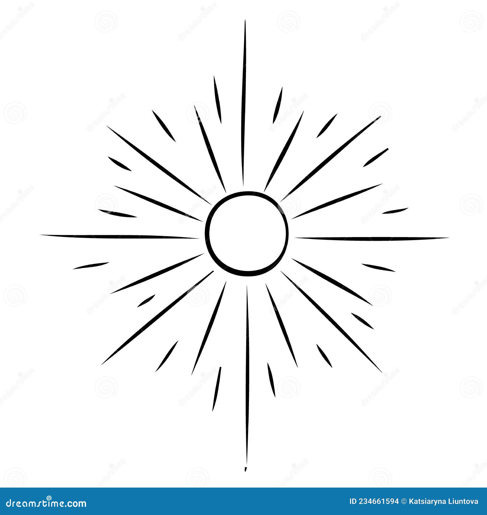 Esoteric Symbols of the Sun. Celestial Signs Stock Vector ...