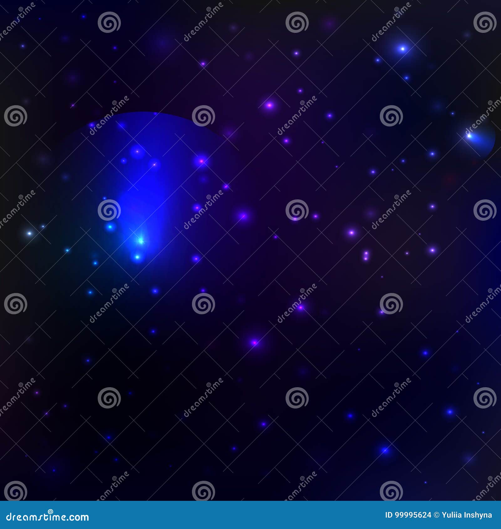 Espacio, fondo del vector ilustración del vector. Ilustración de globo ...