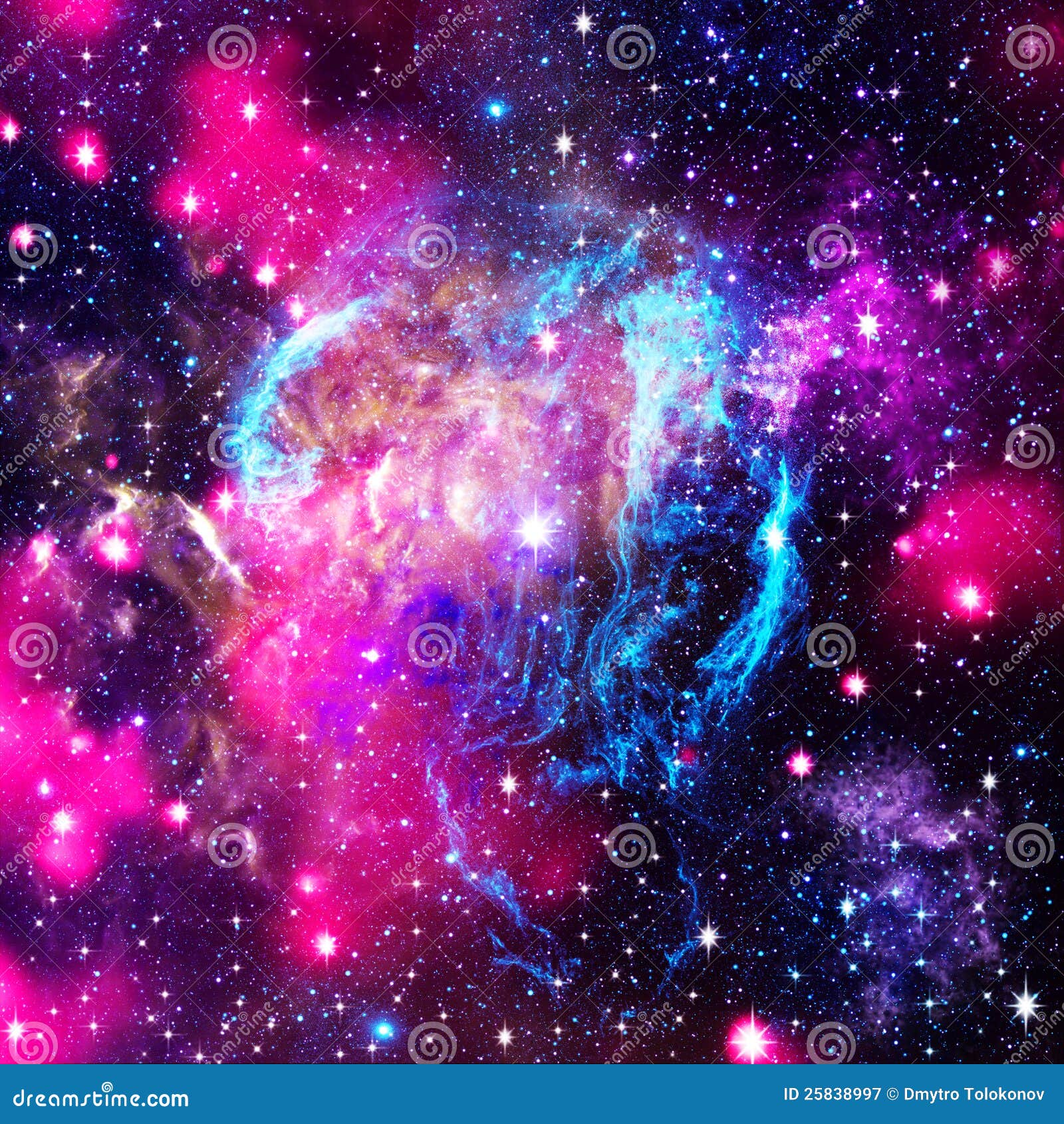 Espacio profundo. imagen de archivo. Imagen de universo - 25838997