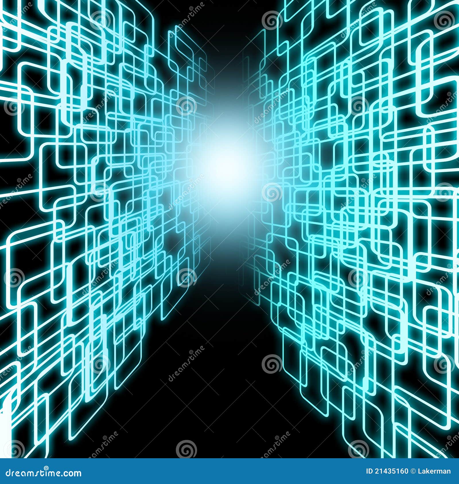 Espacio virtual stock de ilustración. Ilustración de mosaico - 21435160