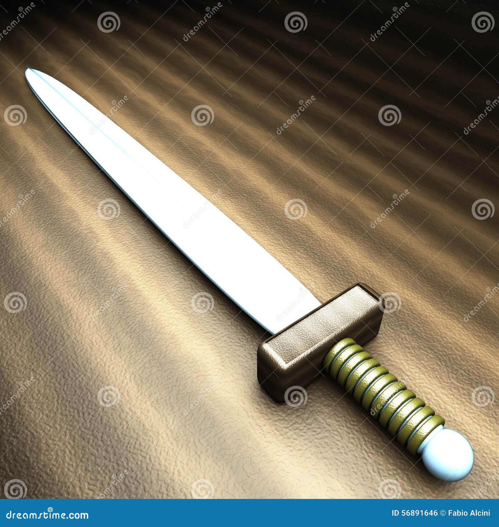 Espada antigua stock de ilustración. Ilustración de antigüedad - 56891646