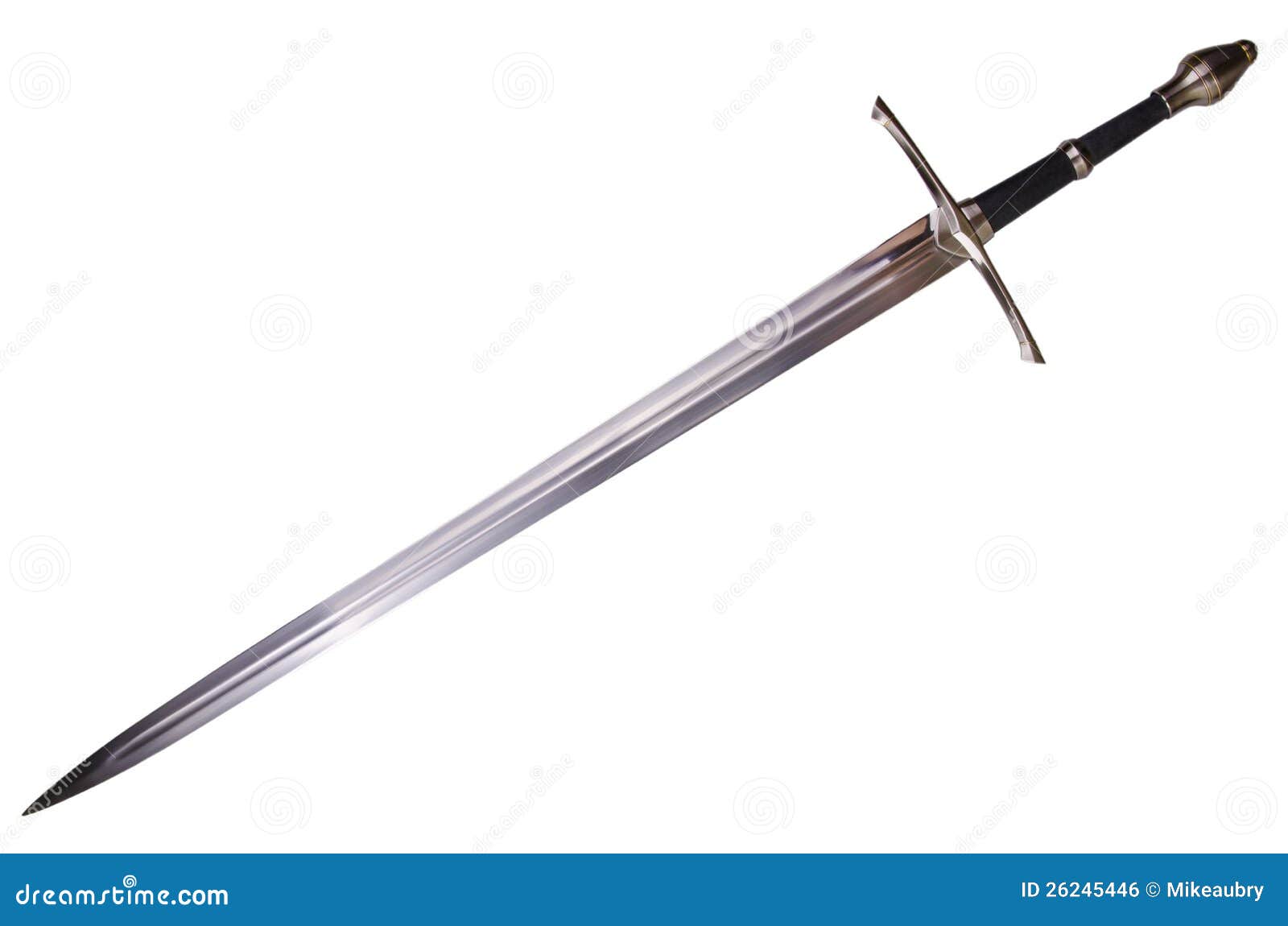 Espada medieval foto de stock. Imagem de protetor, arma - 26245446