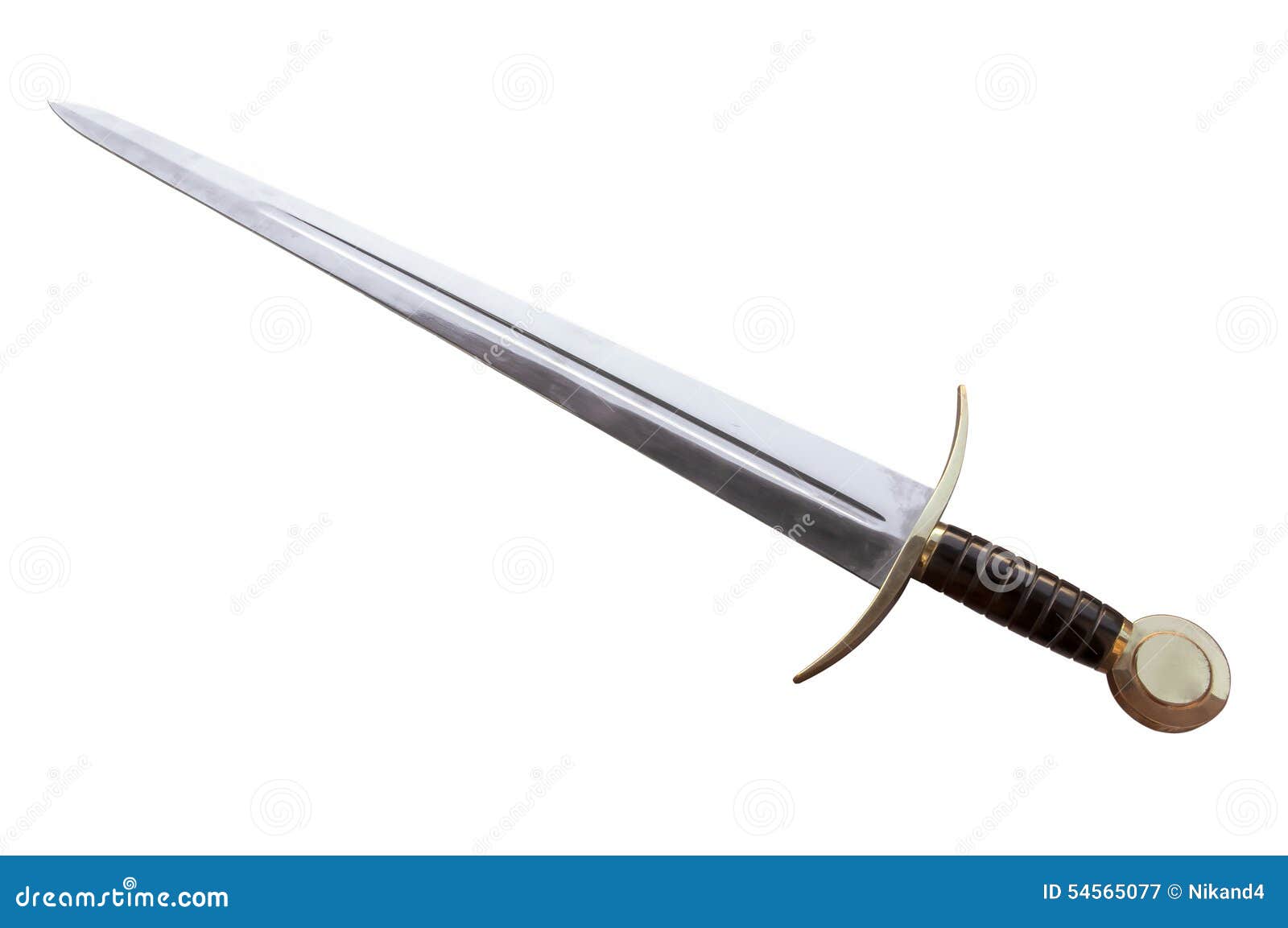 Espada Medieval Foto de Stock - Imagem: 54565077