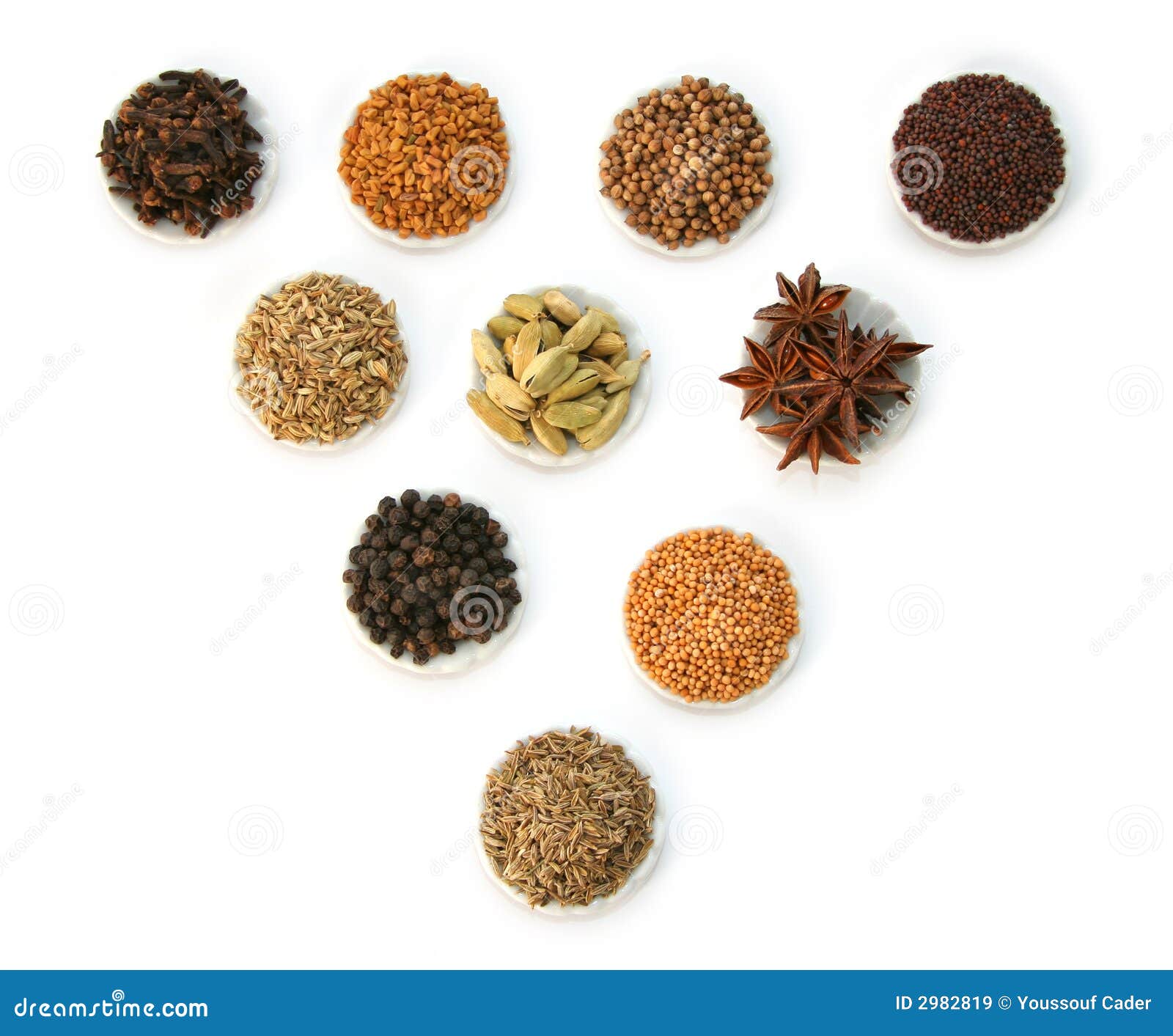 Especias y condimentos imagen de archivo. Imagen de cinamomo - 2982819