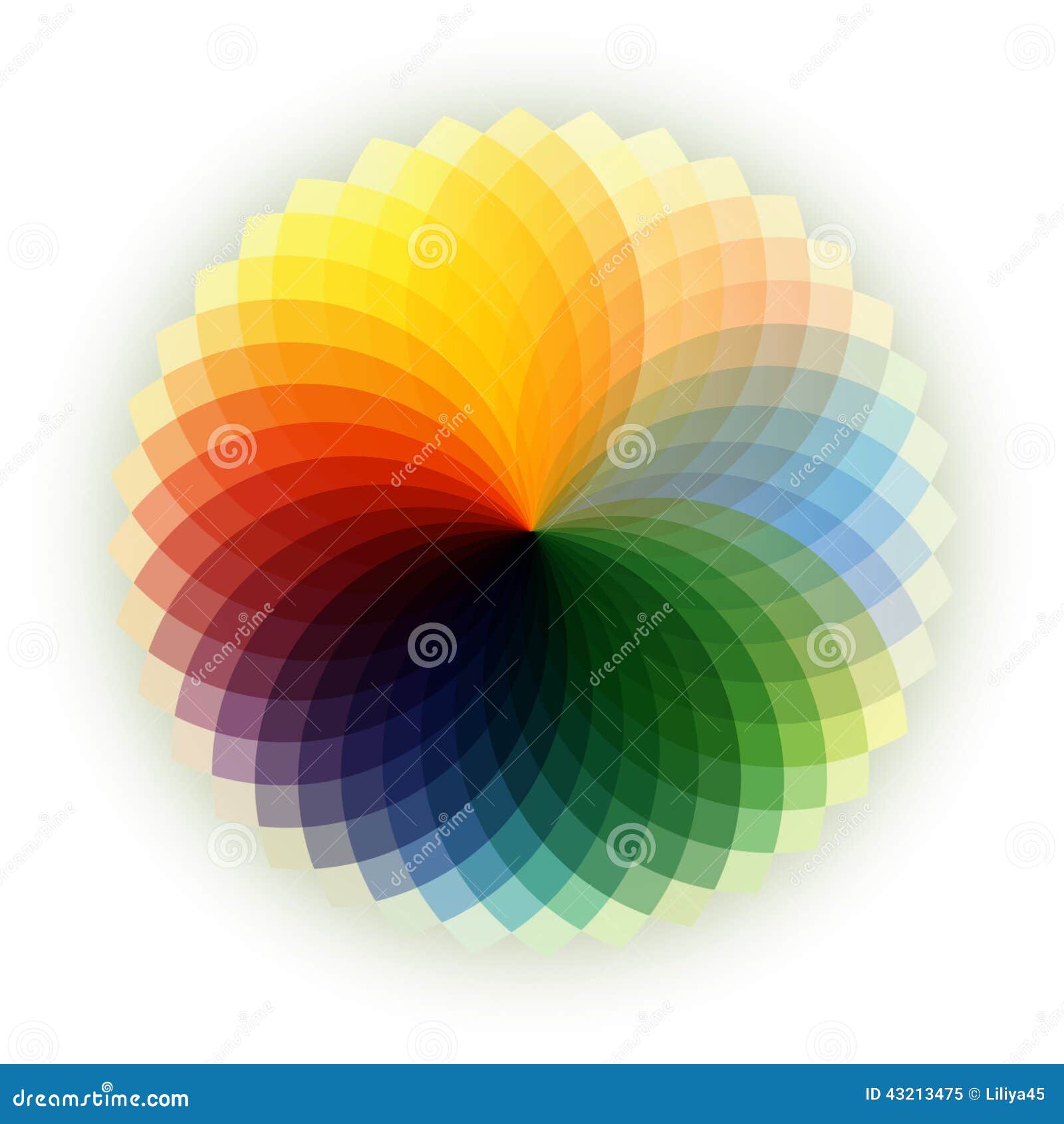 Espectro Claro Colorido Abstrato Ilustração Stock - Ilustração de ...