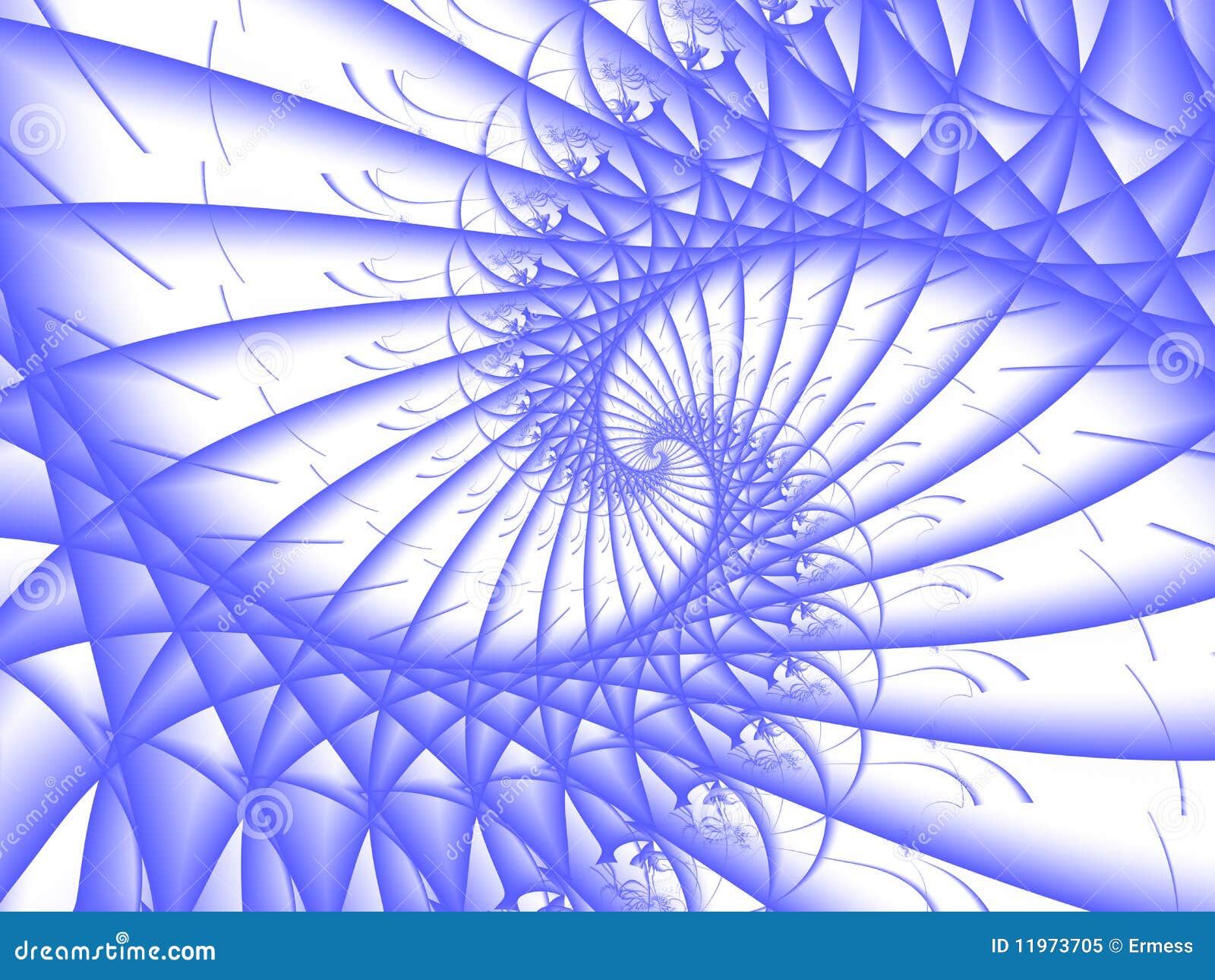 Espiral azul stock de ilustración. Ilustración de imagen - 11973705