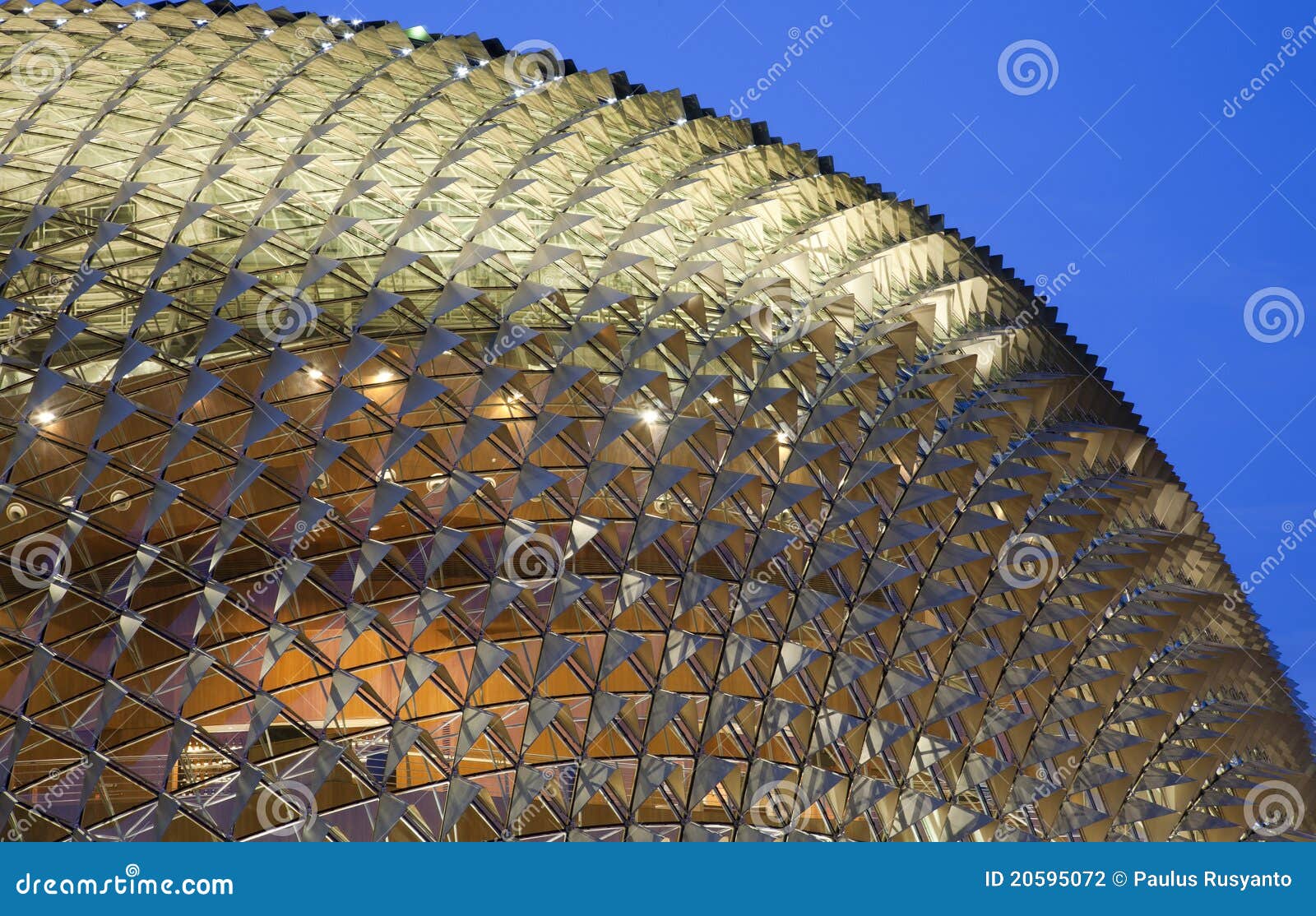 Esplanade Building Singapore Stock Photo - Image of opera, sharp: 20595072