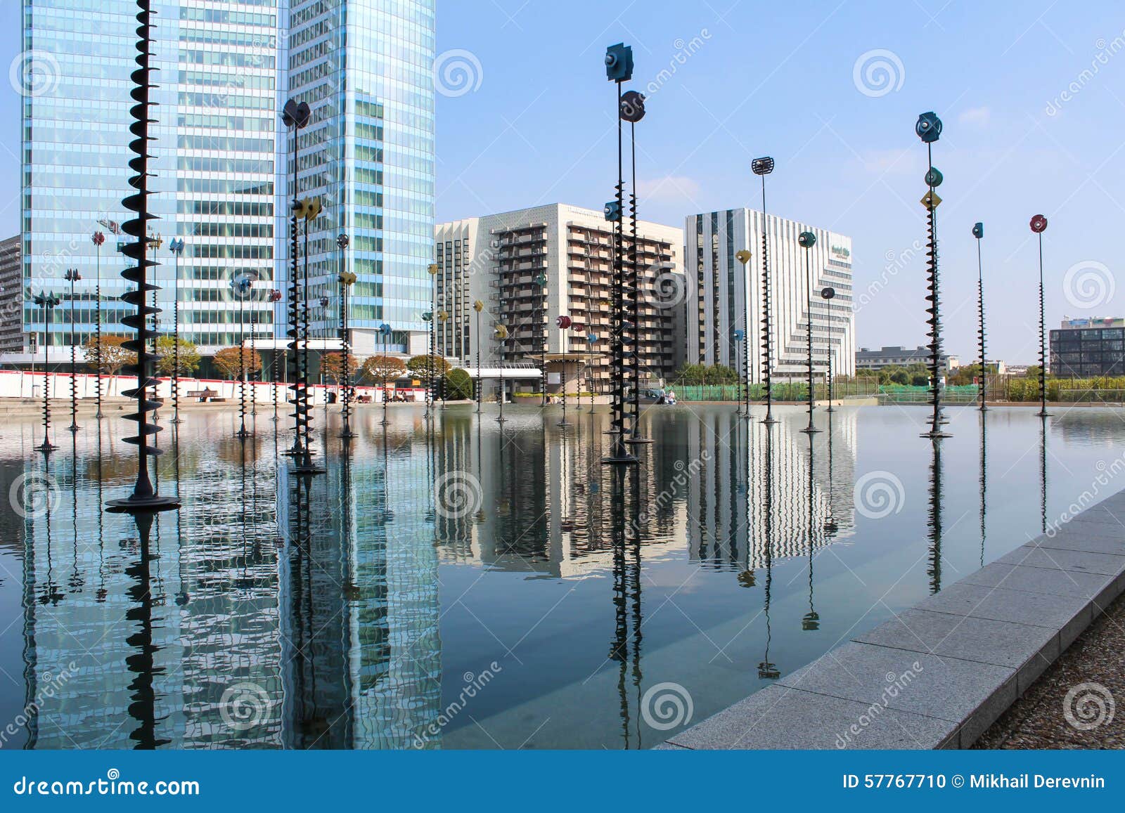 Esplanade De La Defense in Paris Editorial Image - Image of landmark ...