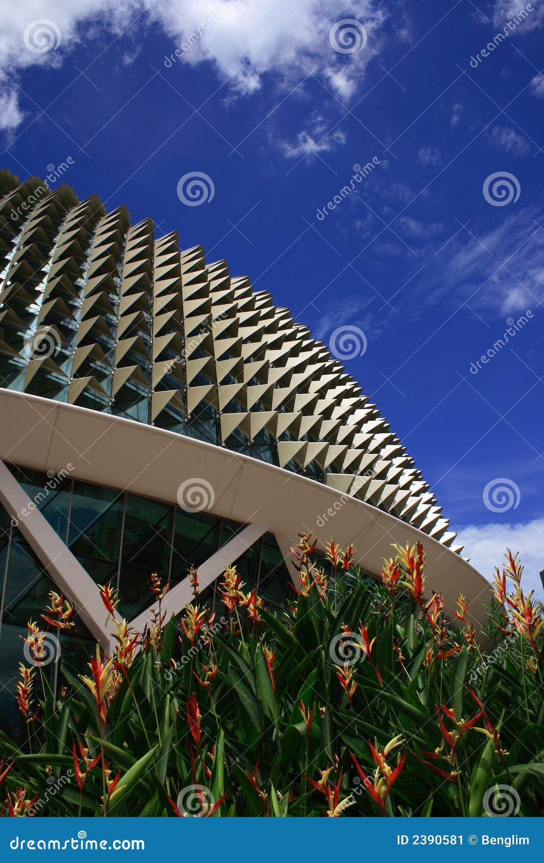 Esplanade Singapore stock image. Image of cloud, singapore - 2390581