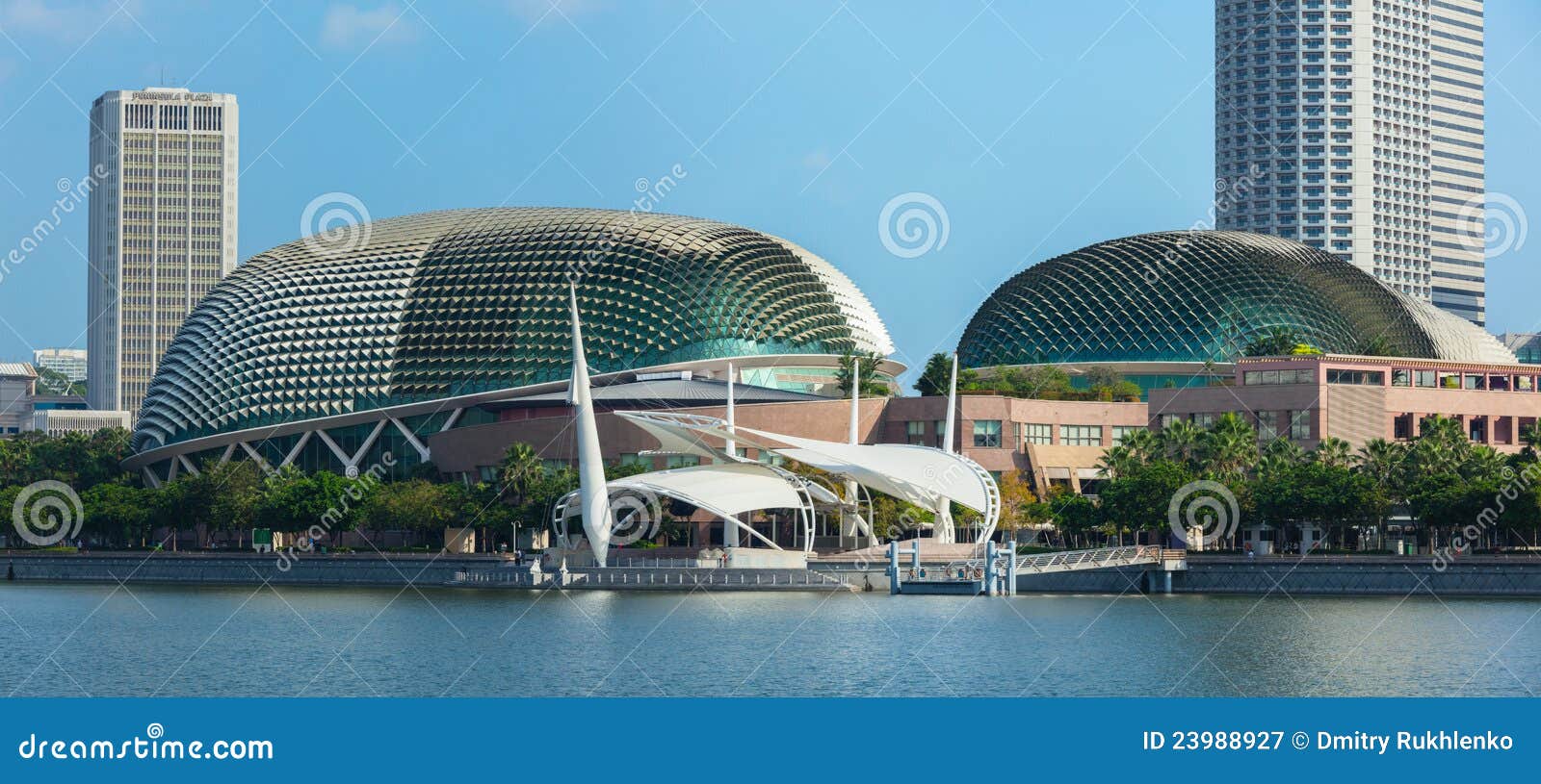 Esplanade Theatre in Singapore Editorial Photography - Image of ...