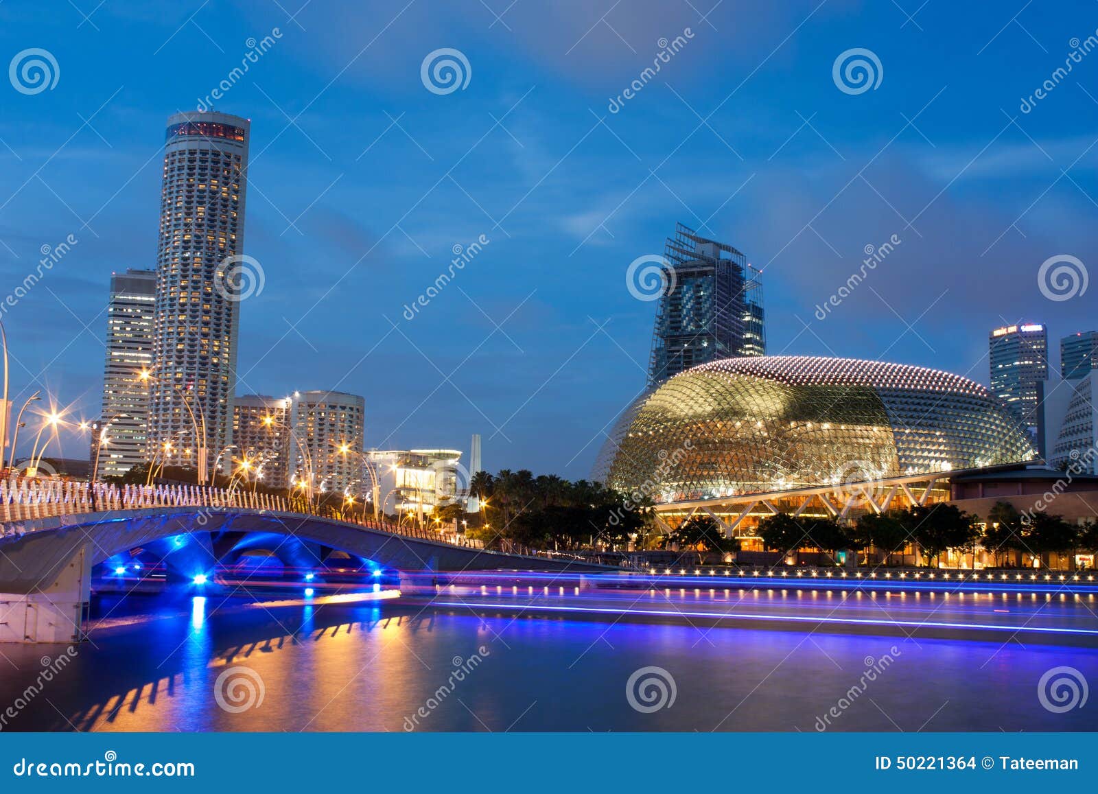 Esplanade editorial stock image. Image of architecture - 50221364