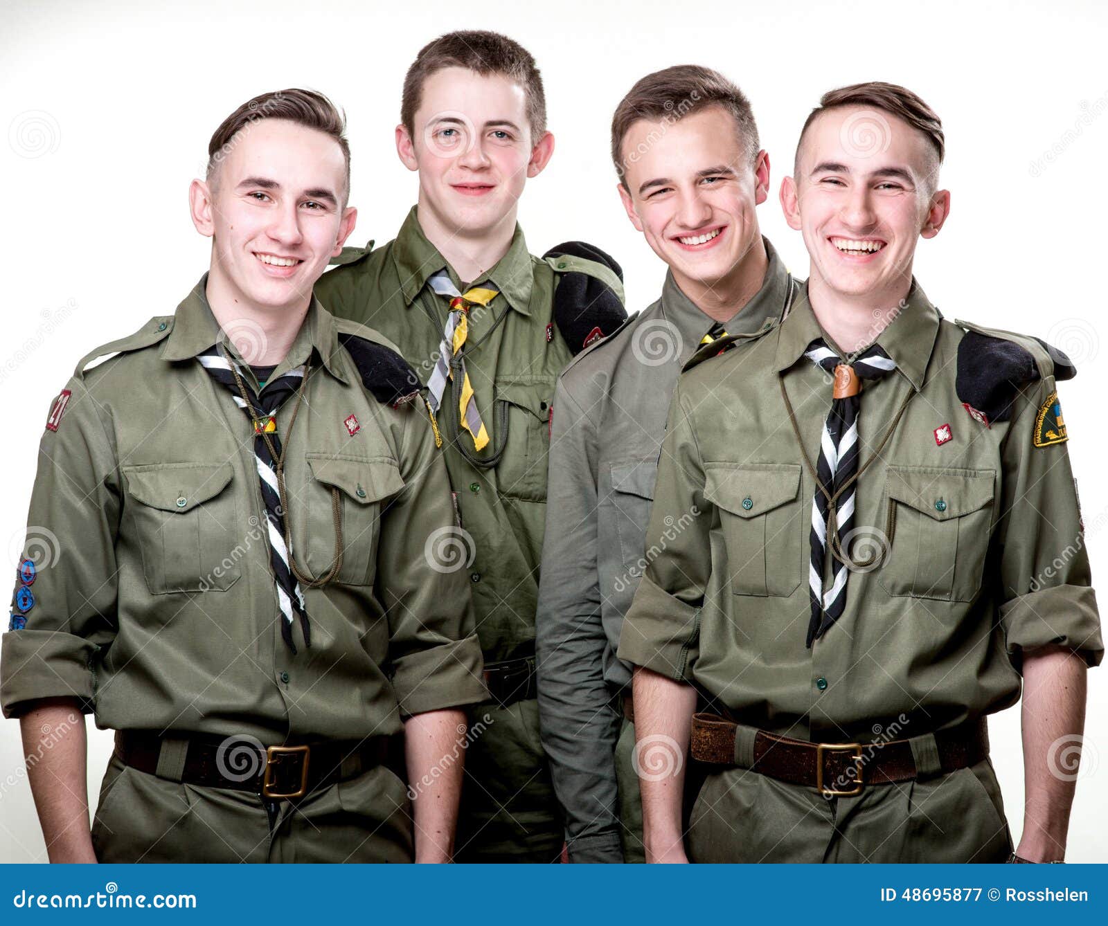 Esploratori in studio immagine stock. Immagine di organizzazioni - 48695877