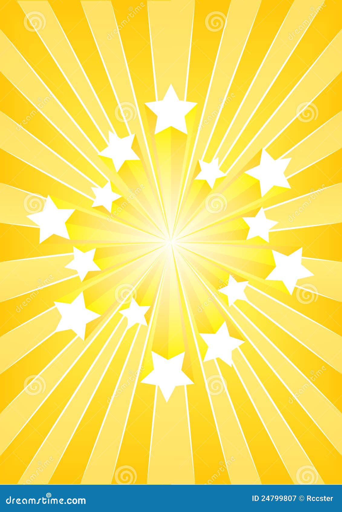 Esplosione della stella illustrazione vettoriale. Illustrazione di ...