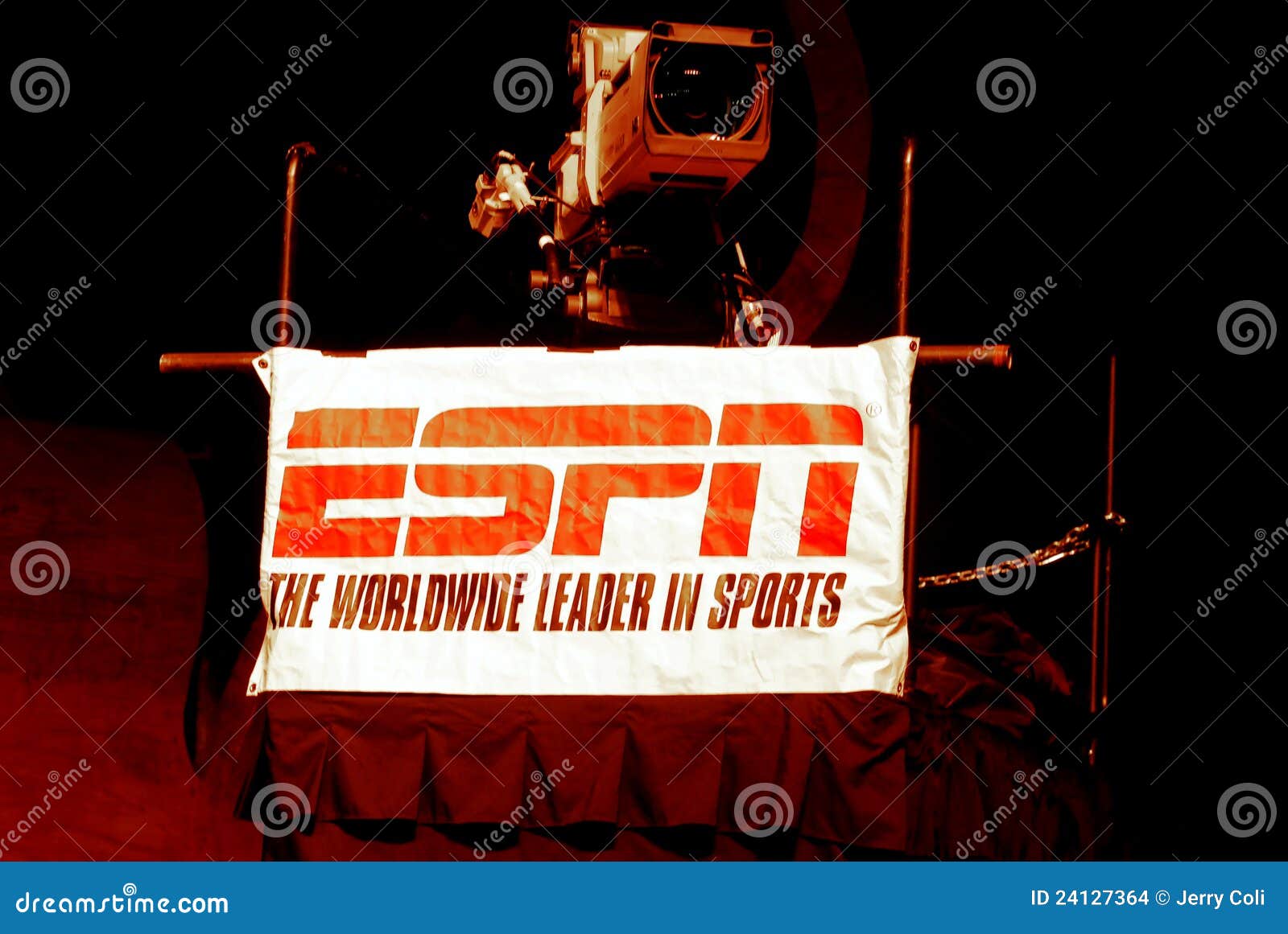 ESPN Television Camera editorial stock image. Image of match - 24127364