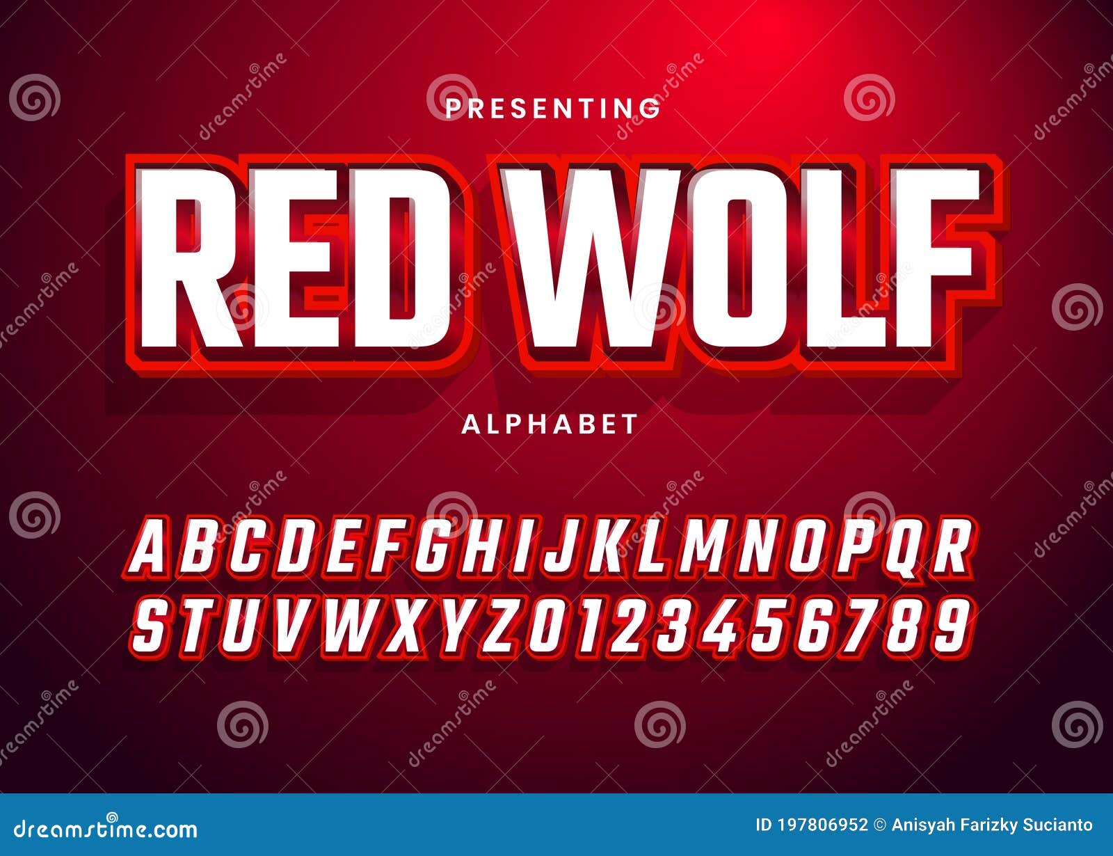 Esport Text Effect Alphabet Typography for Gamer or Streamer Stock ...