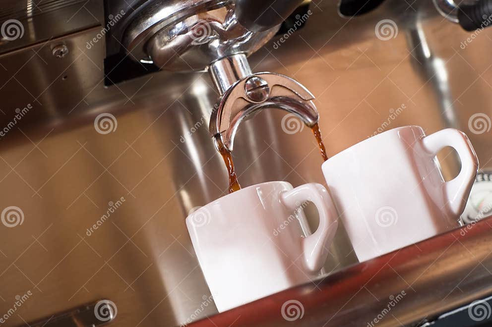 Espresso stock photo. Image of beans, flow, kafe, drip - 3377710