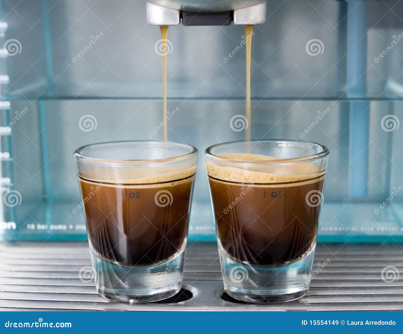 Espresso coffee stock image. Image of brew, preparation - 15554149