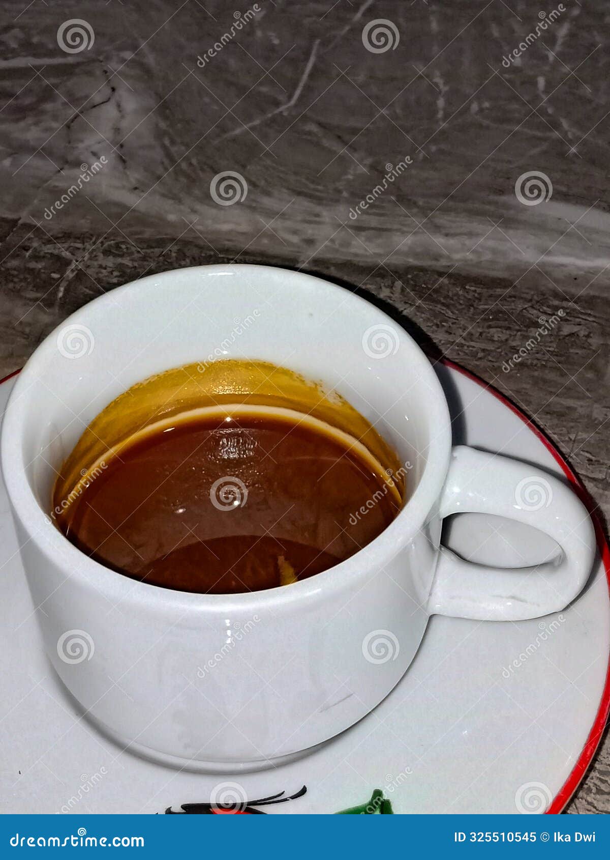 A Warm Cup of Espresso at Night Stock Image - Image of barista, fresh ...