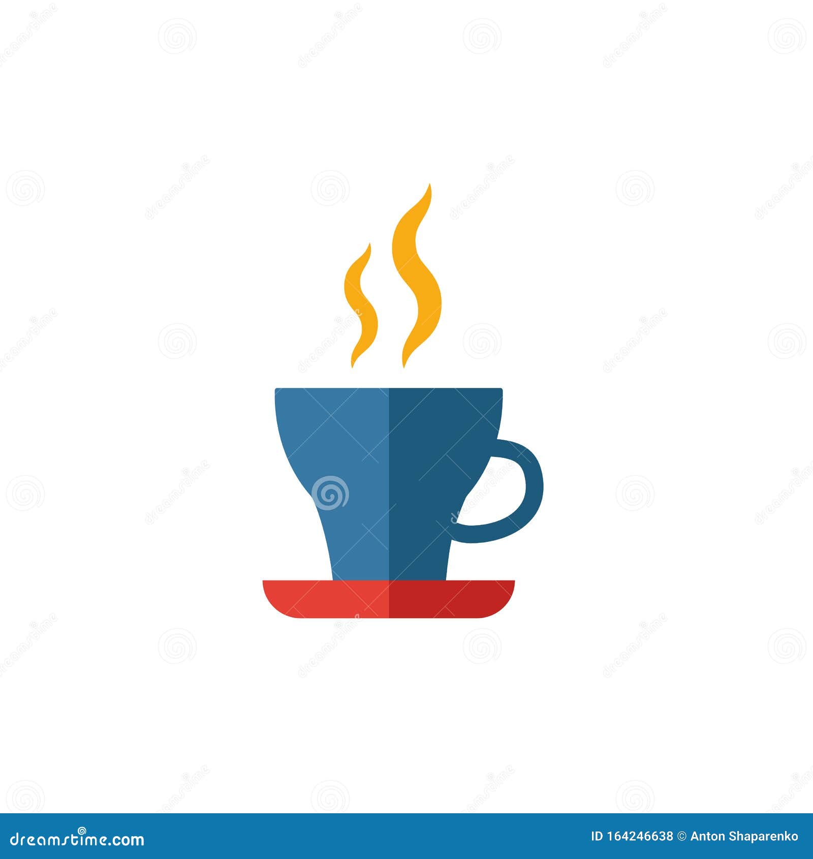 Espresso Icon. Simple Flat Element from Coffe Shop Collection Stock ...