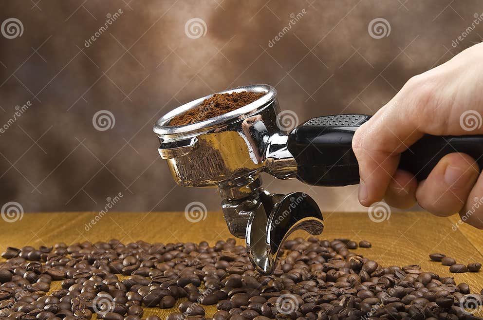 Espresso Machine Group Head Stock Image - Image of group, full: 31367243