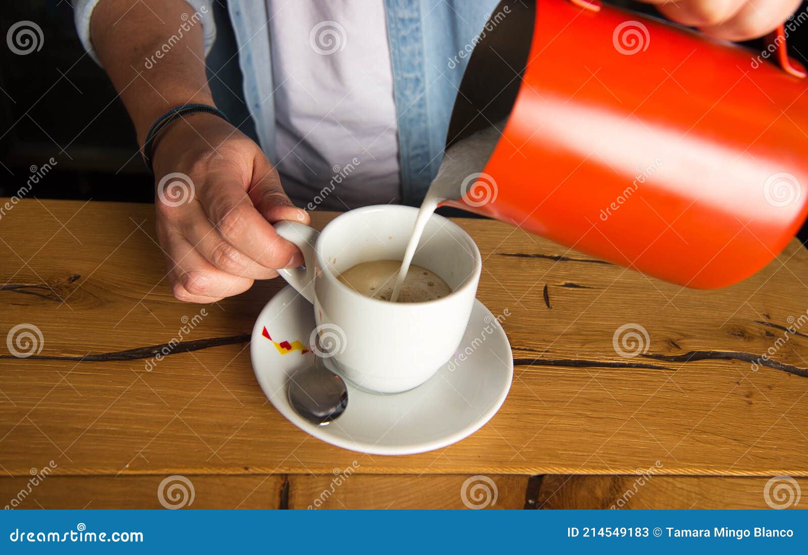 Italian Express Restaurant Coffee Maker Stock Image - Image of ...