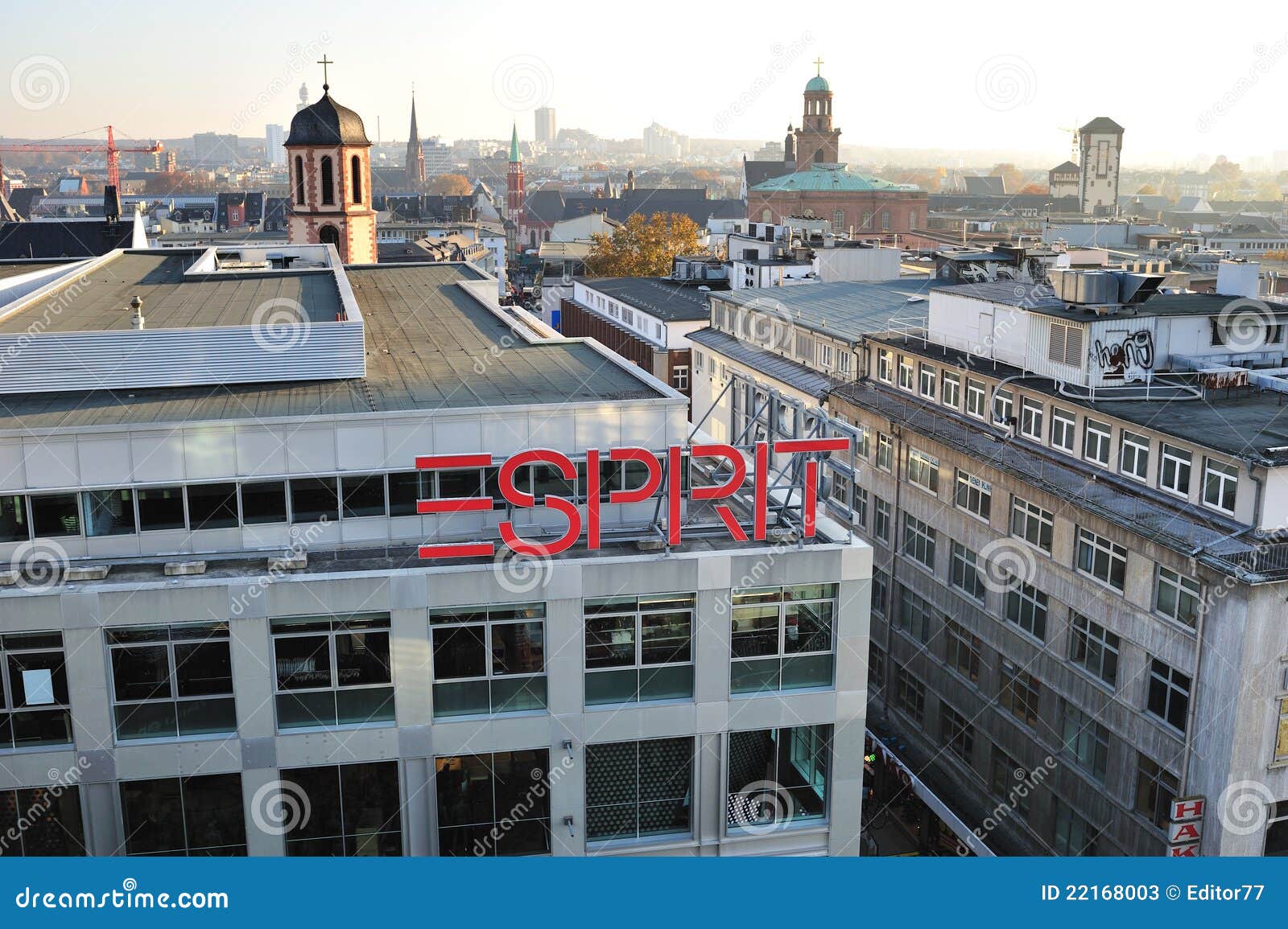 Esprit fashion logo editorial stock photo. Image of dress - 22168003