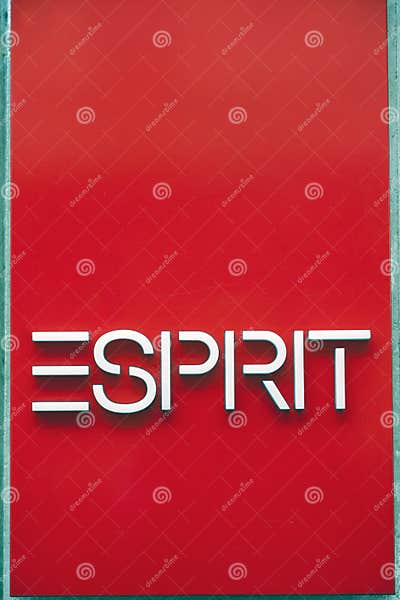 Esprit logo editorial image. Image of advertising, clothing - 22274275