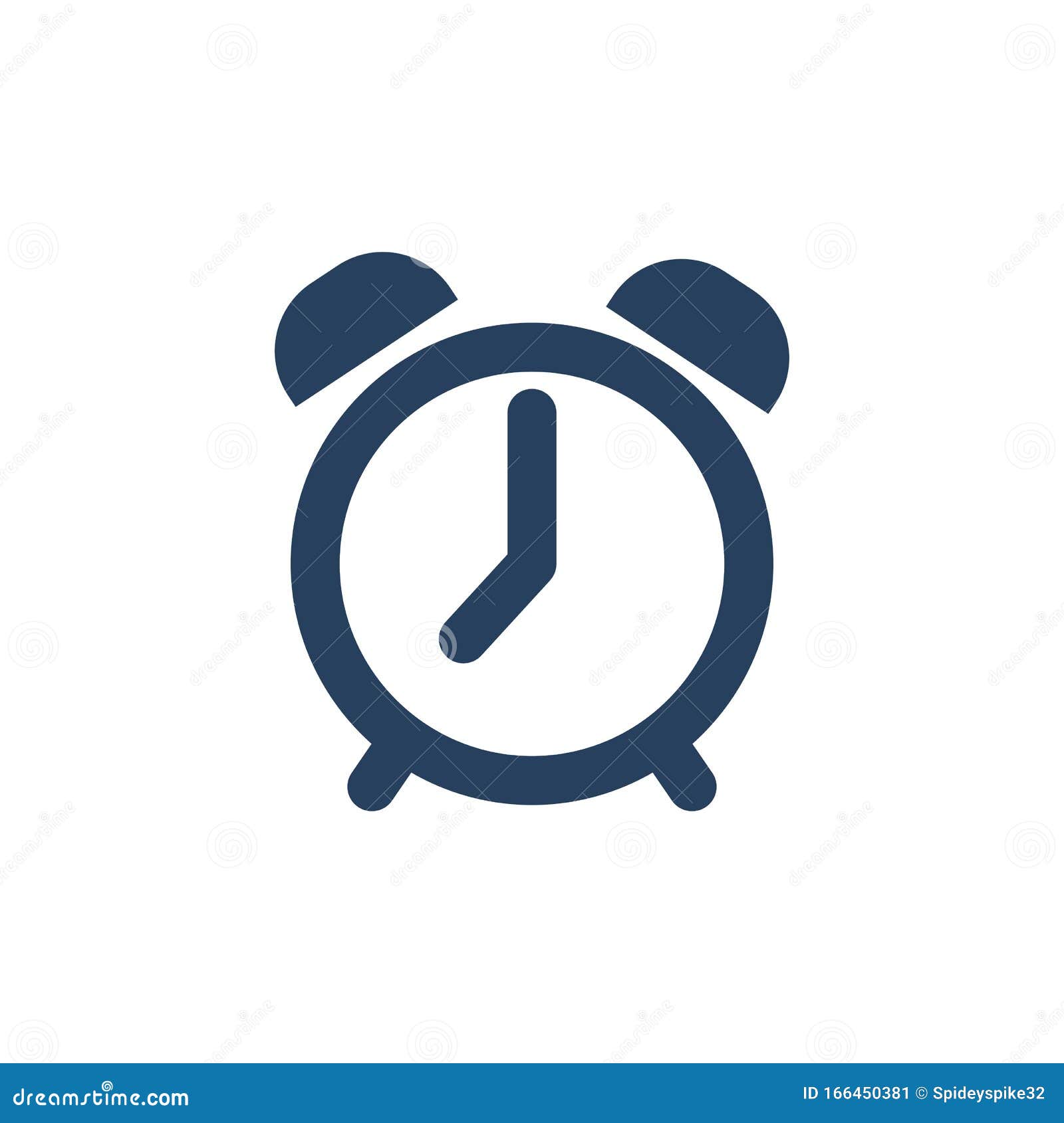 Esquema De Icono De Negocio: Siete De La Tarde Ilustración del Vector ...