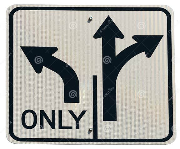 Esquerdo/em Linha Reta Ou Certo Foto de Stock - Imagem de sinal ...