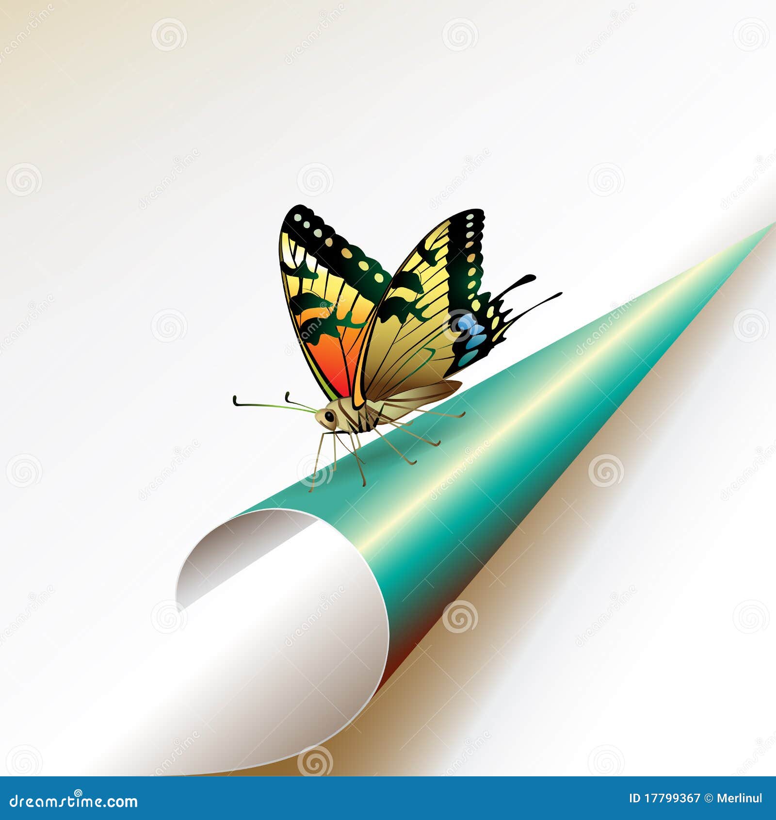 Esquina azul ilustración del vector. Ilustración de elemento - 17799367