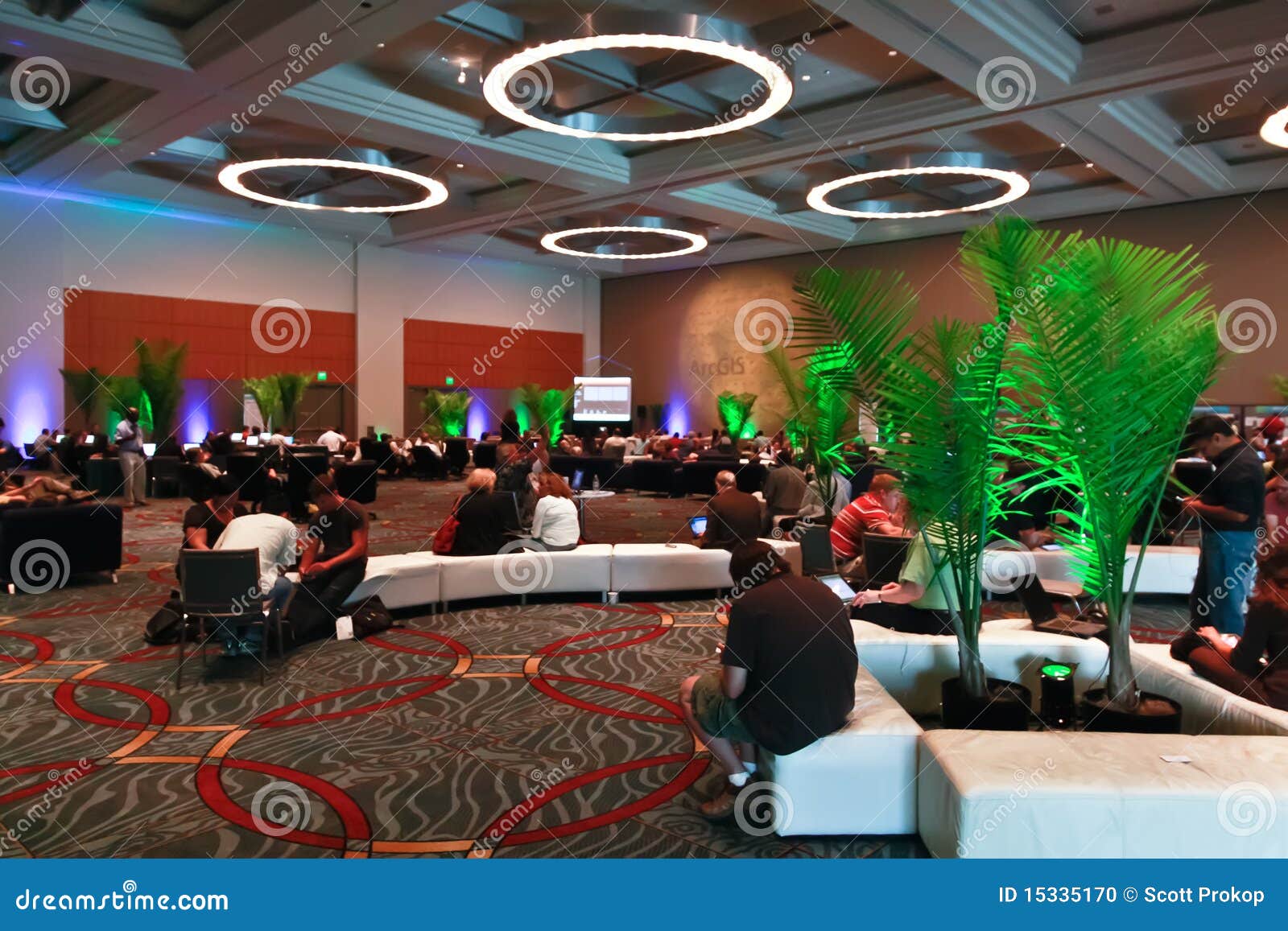 ESRI User Conference 2010 - GIS Lounge Editorial Image - Image of event ...
