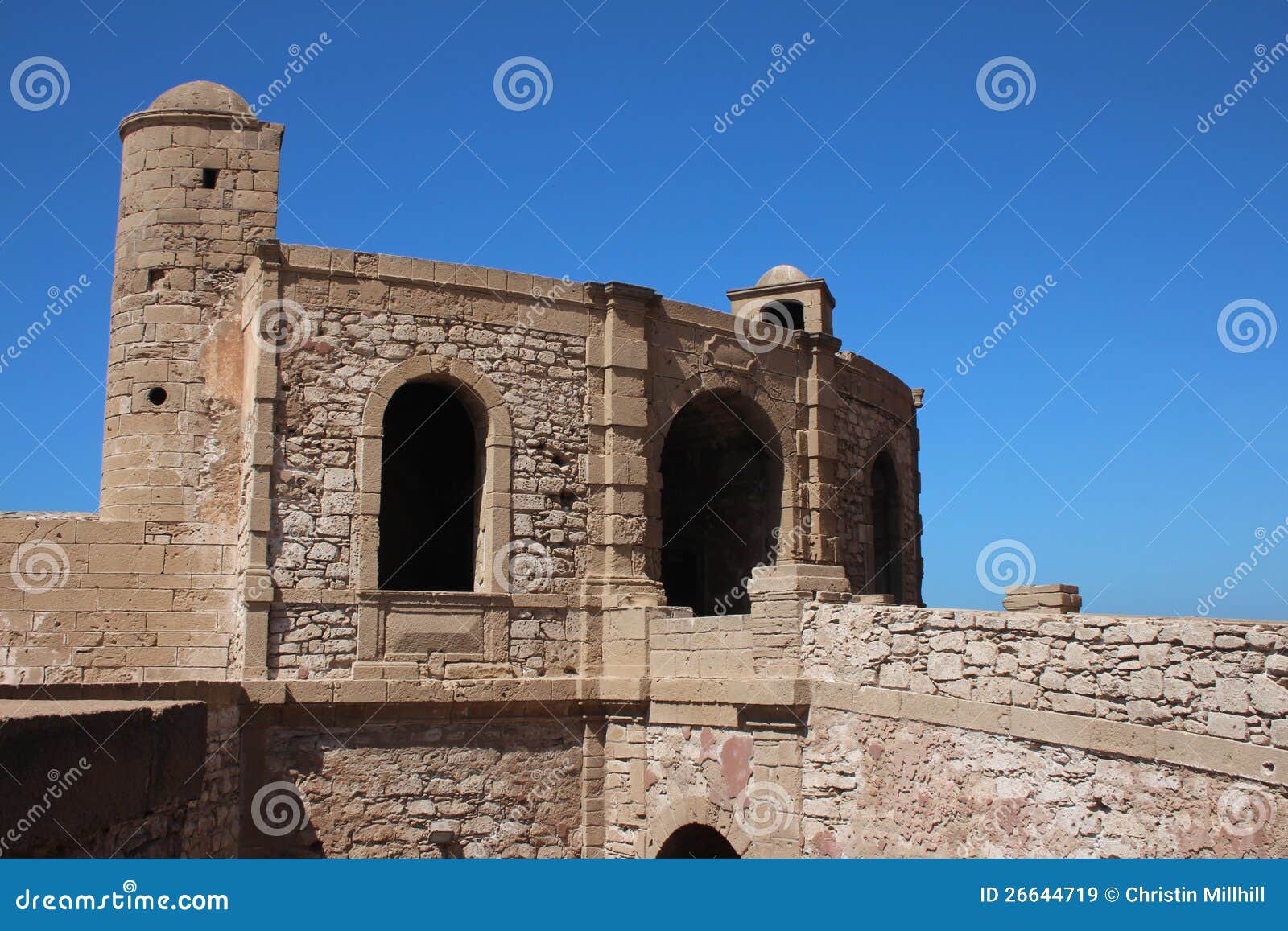 Essaouira Castle, Morocco stock image. Image of fortress - 26644719