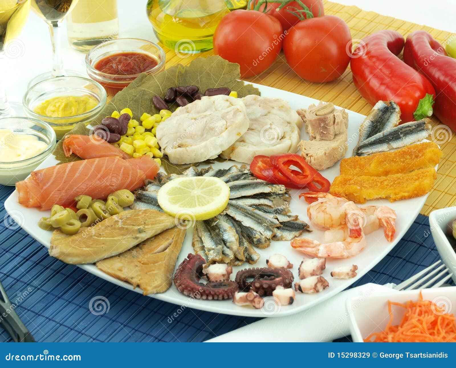 Essbare Meerestiere stockbild. Bild von mahlzeit, meeresfrüchte - 15298329