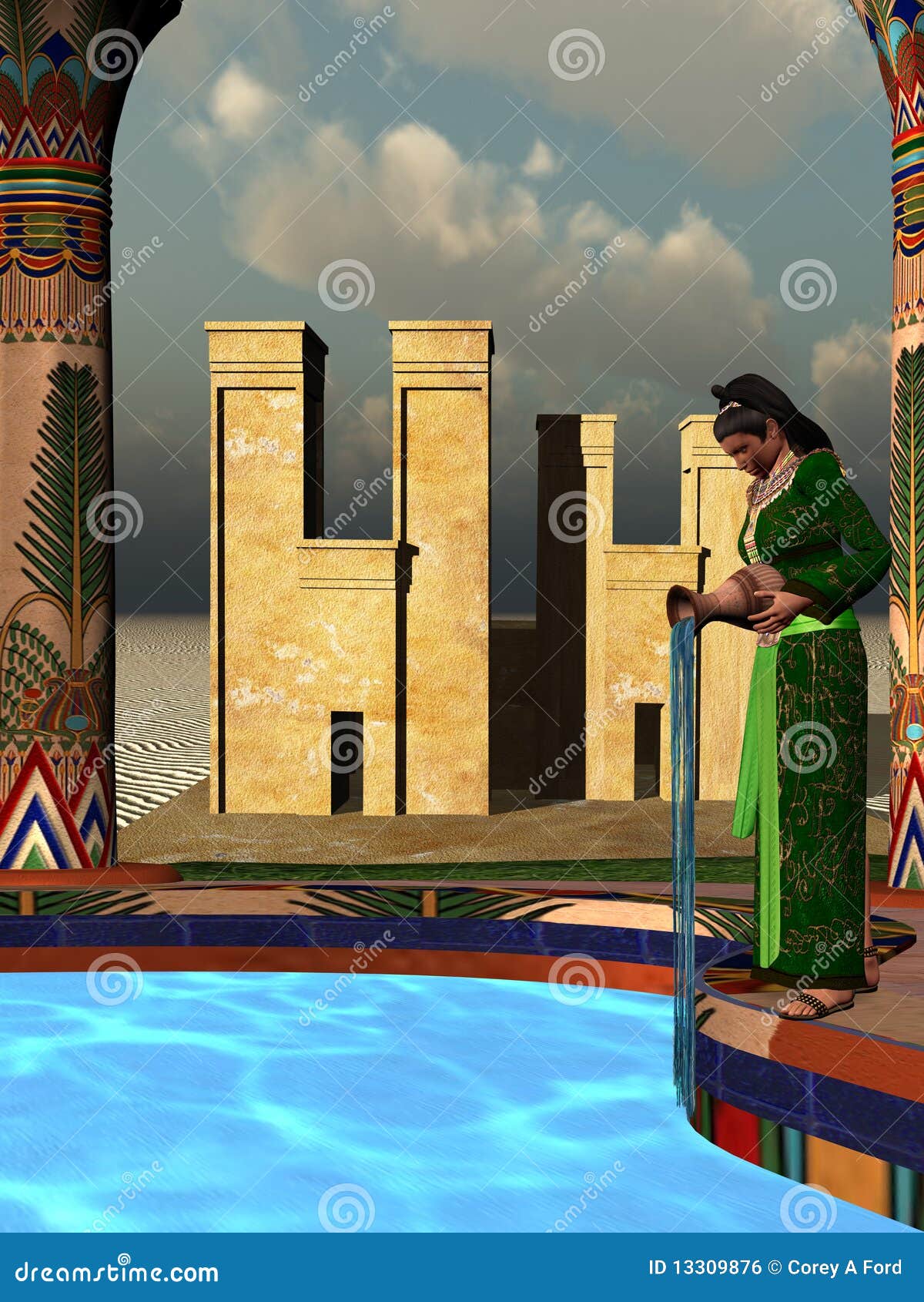 Essence stock illustration. Illustration of essence, queen - 13309876