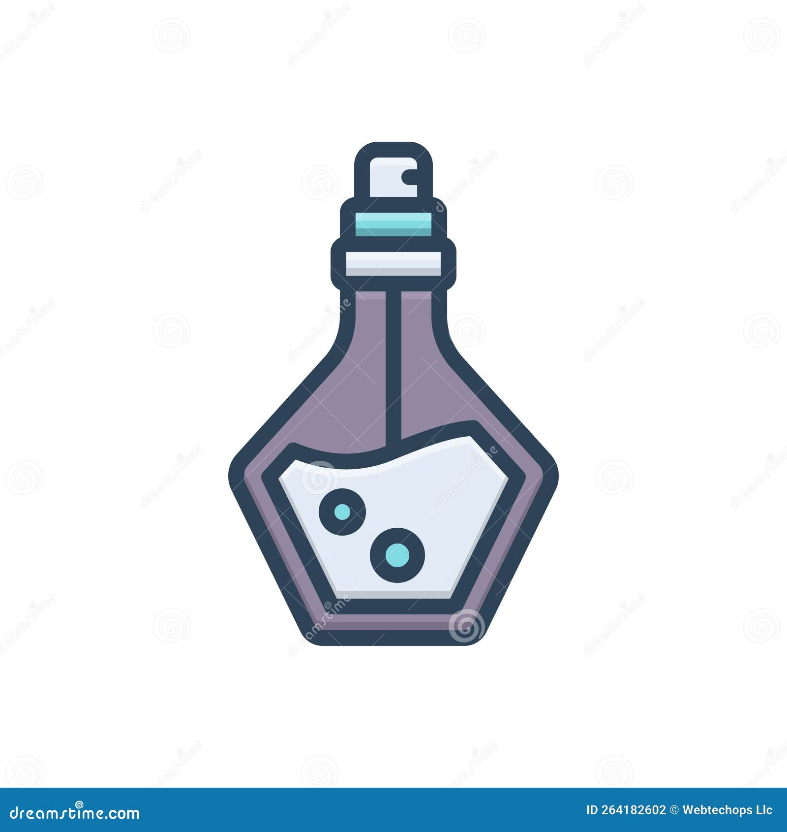 Color Illustration Icon for Essence, Substance and Scent Stock Vector ...