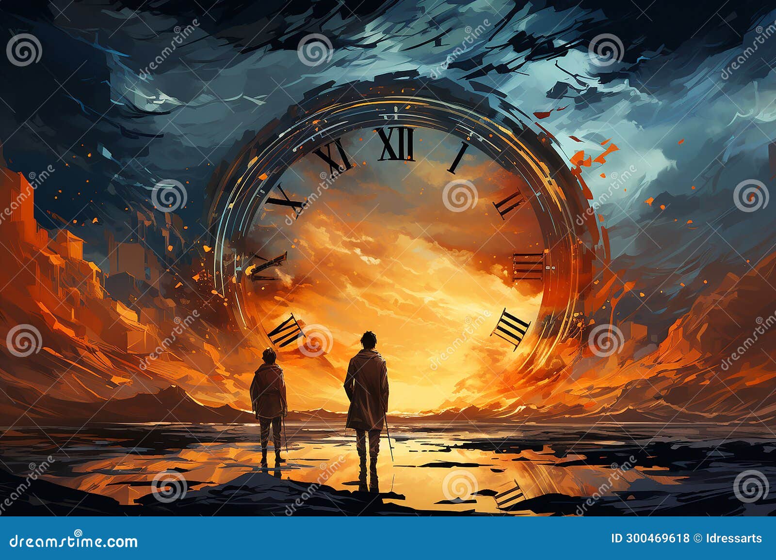 The Essence of Time through Abstract Imagery, Representations of Past ...