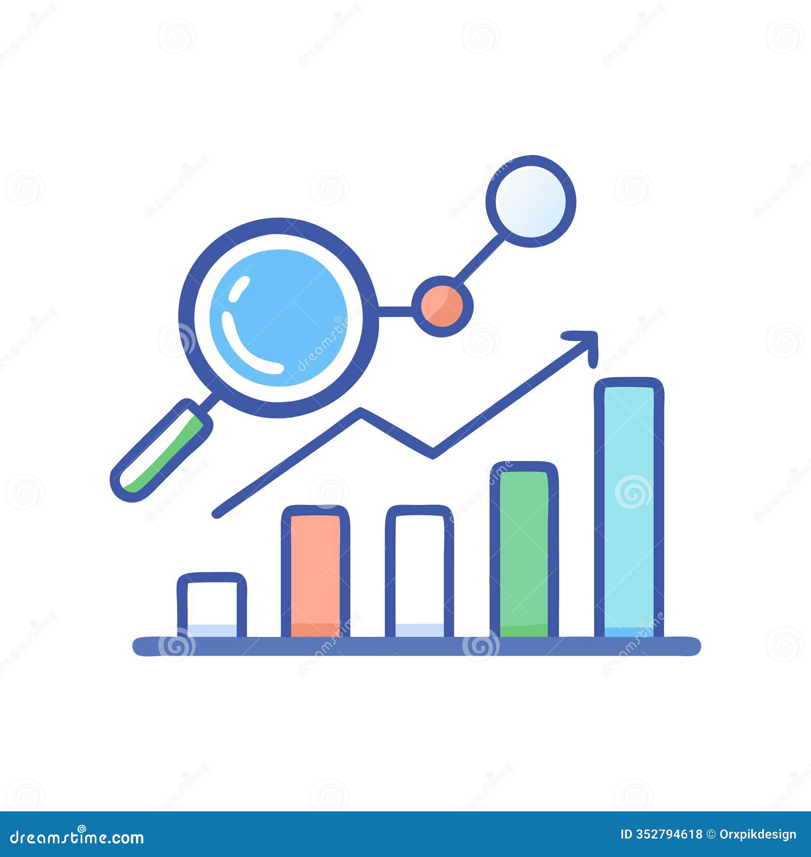 Essential Benchmarking Analysis Icon Stock Vector - Illustration of ...