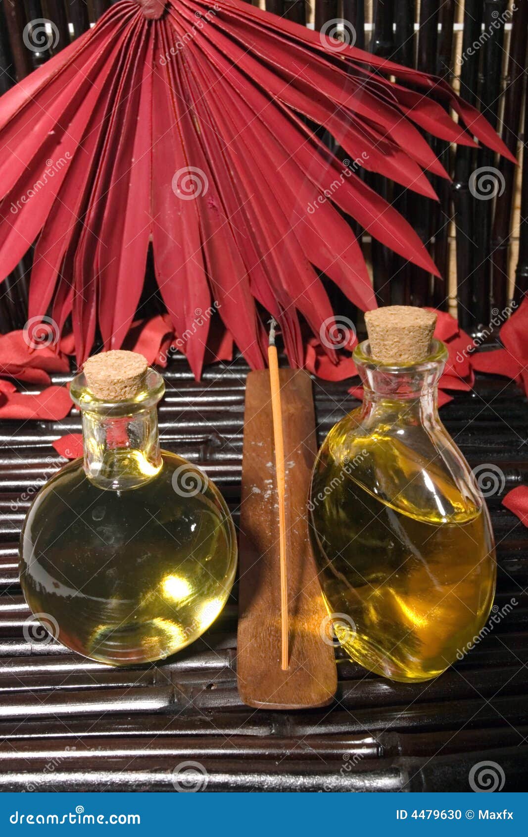 Essential Body Massage Oils Stock Photo - Image of body, rejuvenate ...